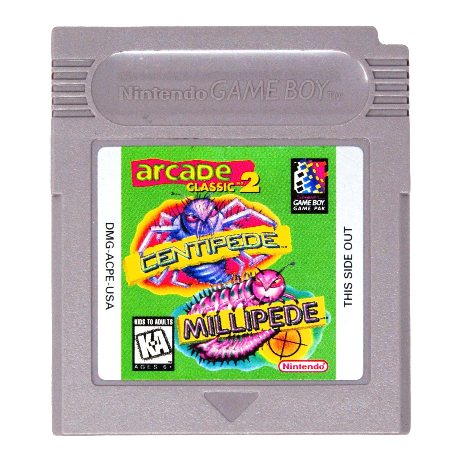 Arcade Classic 2: Centipede And Millipede (Nintendo Game Boy) – Retro MTL