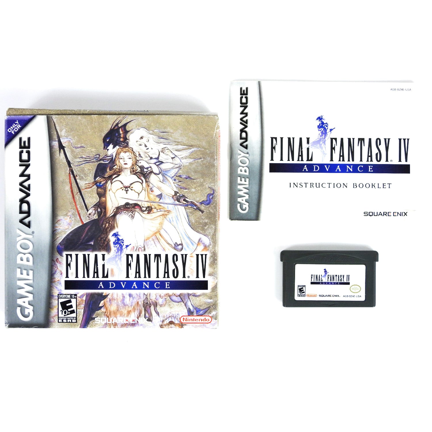 Final Fantasy IV 4 Advance (Nintendo Game Boy Advance / GBA) – Retro MTL