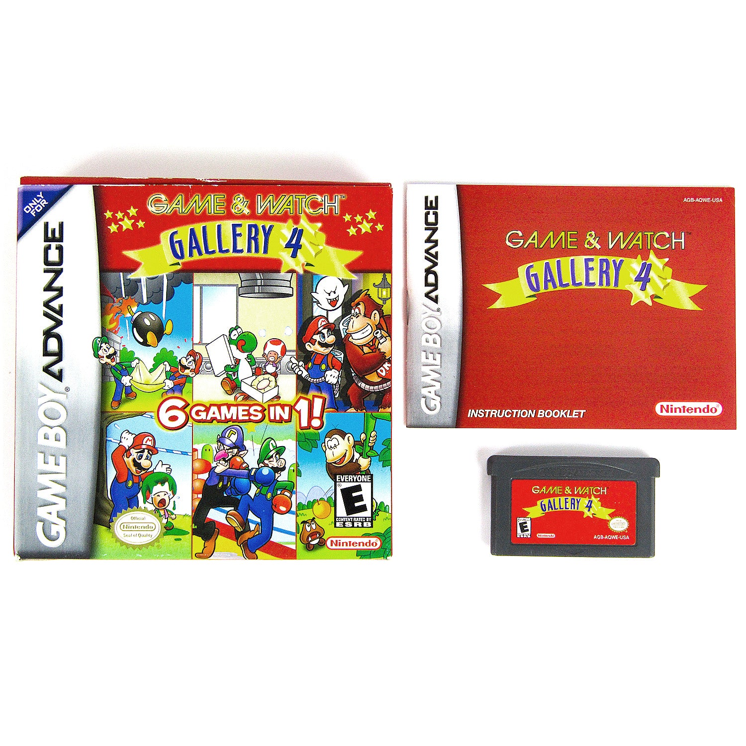 Game And Watch Gallery 4 (Game Boy Advance / GBA) – Retro MTL