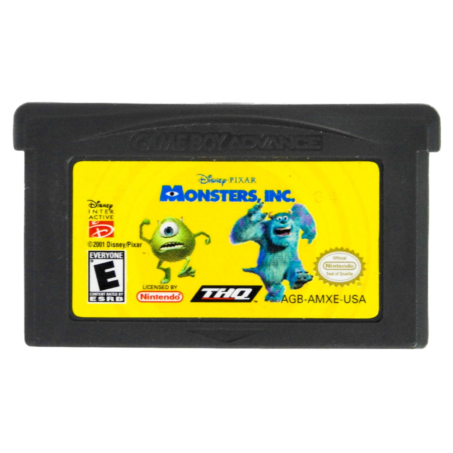 Monsters Inc (Nintendo Game Boy Advance / GBA) – Retro MTL