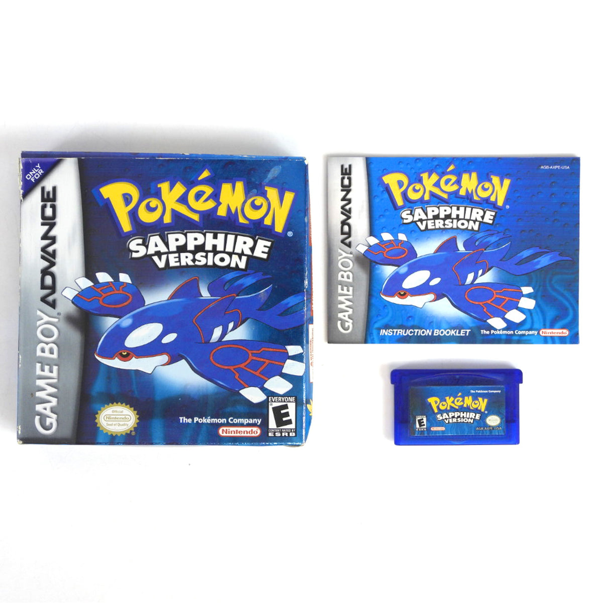 Pokemon Sapphire (Nintendo Game Boy Advance / GBA) – Retro MTL