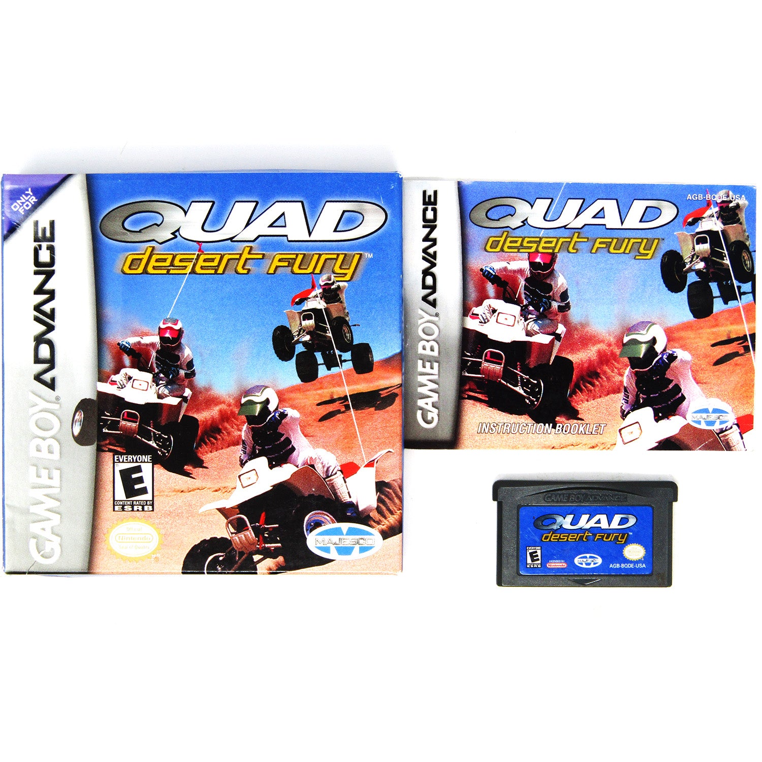 Quad Desert Fury (Nintendo Game Boy Advance / GBA) – Retro MTL