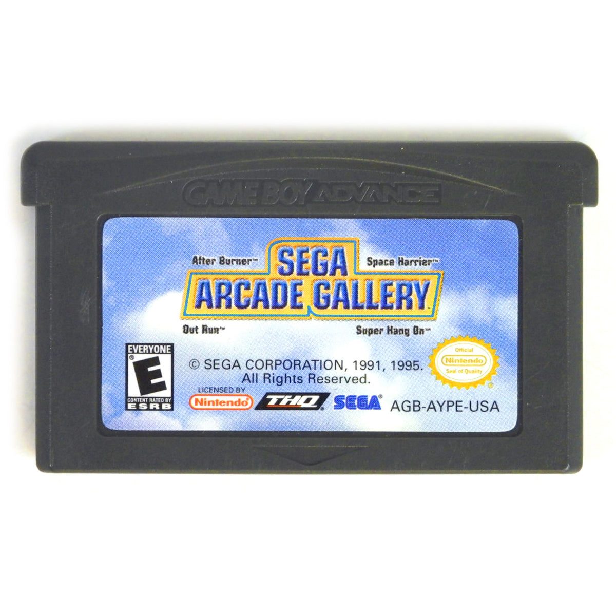 Sega Arcade Gallery (Nintendo Game Boy Advance / GBA) – Retro MTL