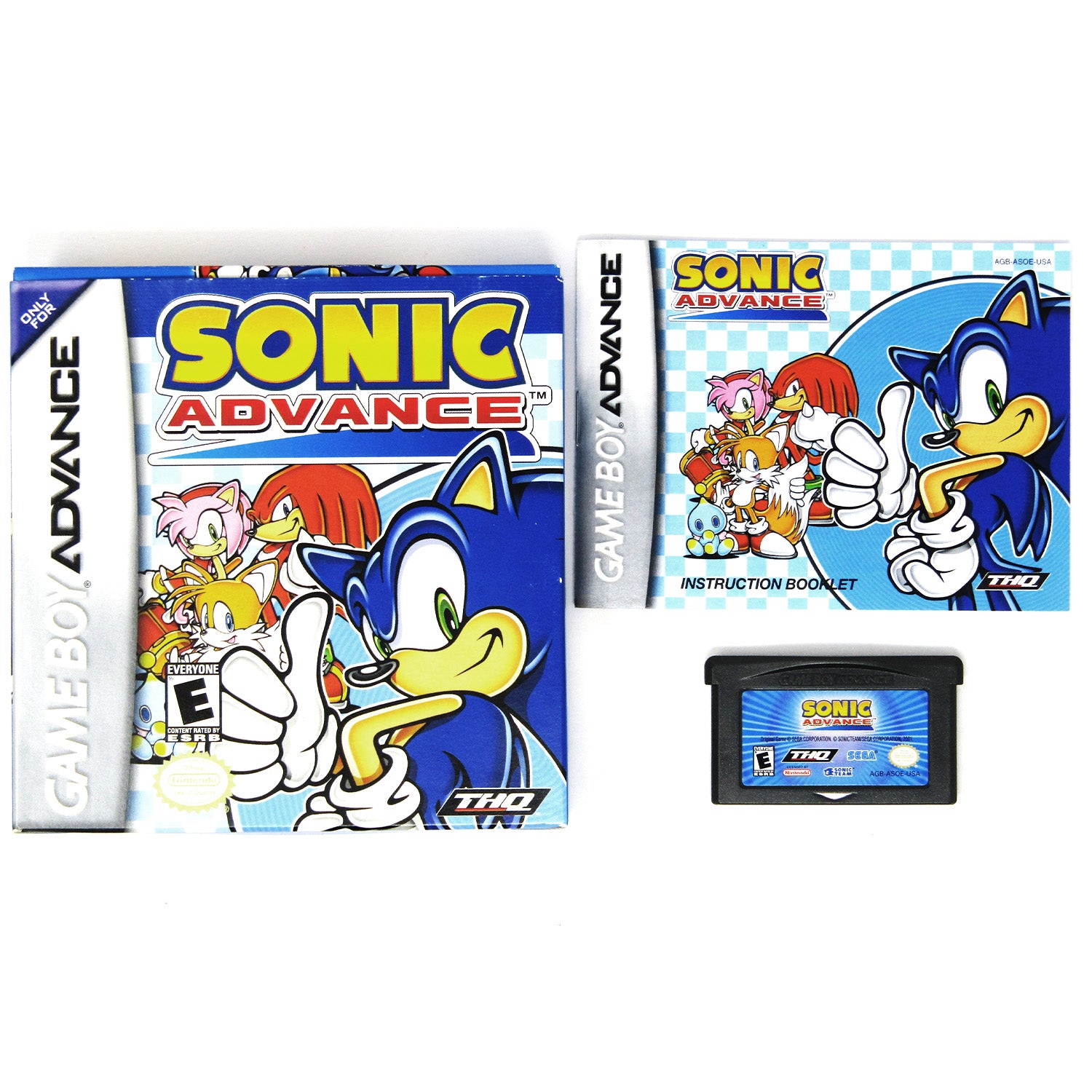 Sonic Advance (Nintendo Game Boy Advance / GBA) – Retro MTL