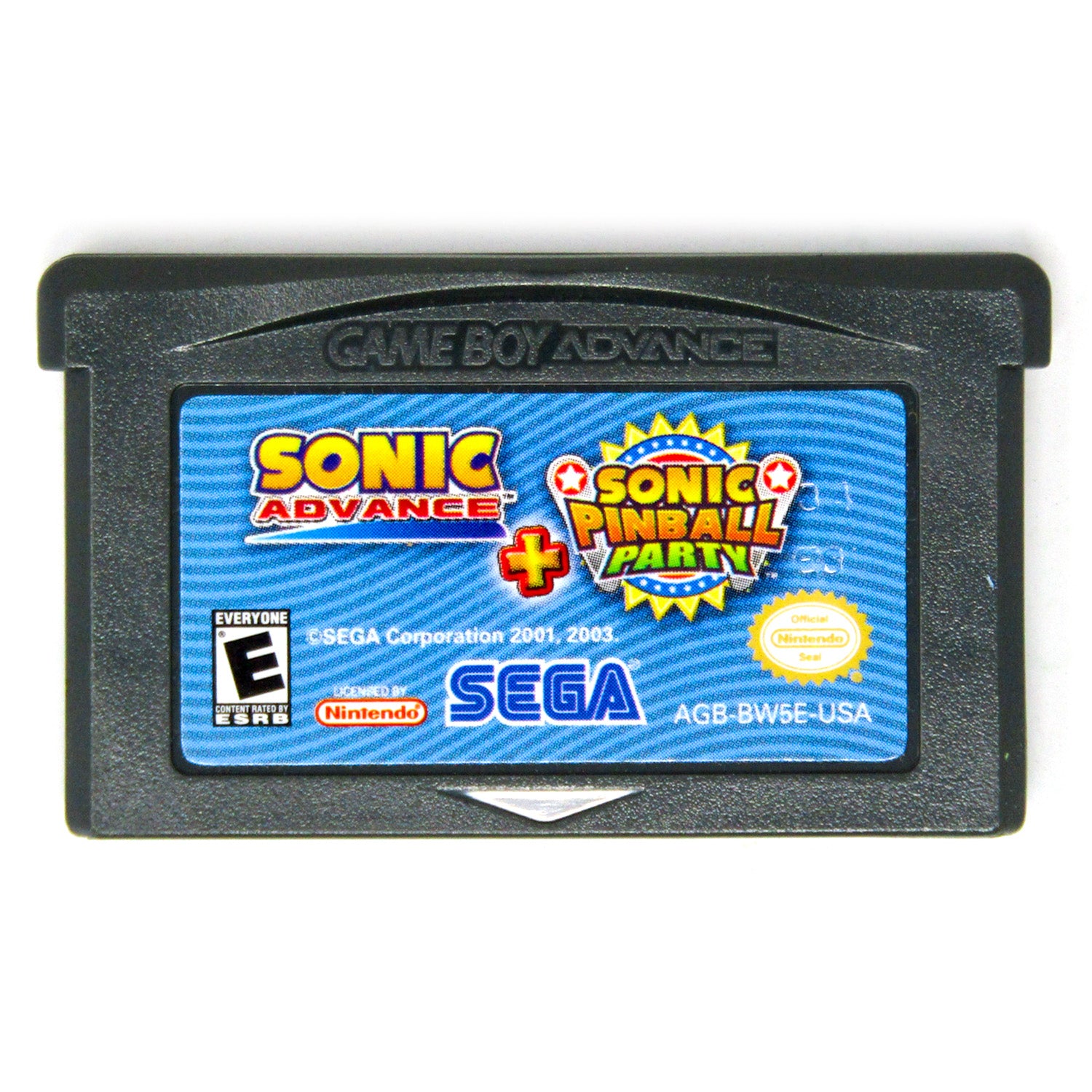 Sonic Advance & Sonic Pinball Party (Nintendo Game Boy Advance / GBA ...
