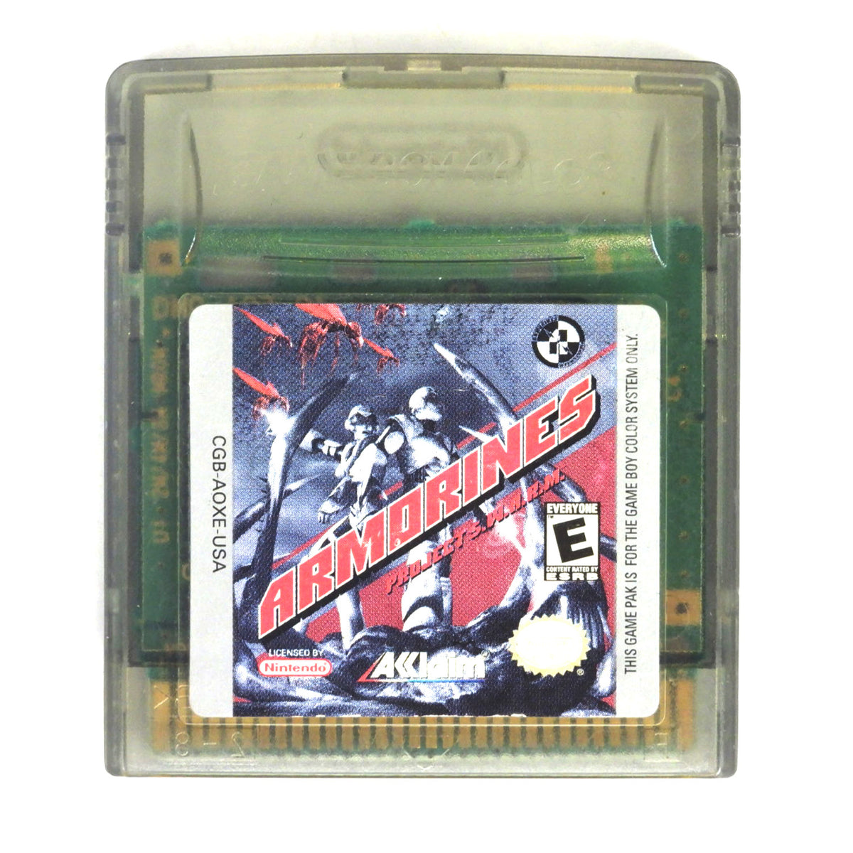 Armorines Project SWARM (Game Boy Color) – RetroMTL