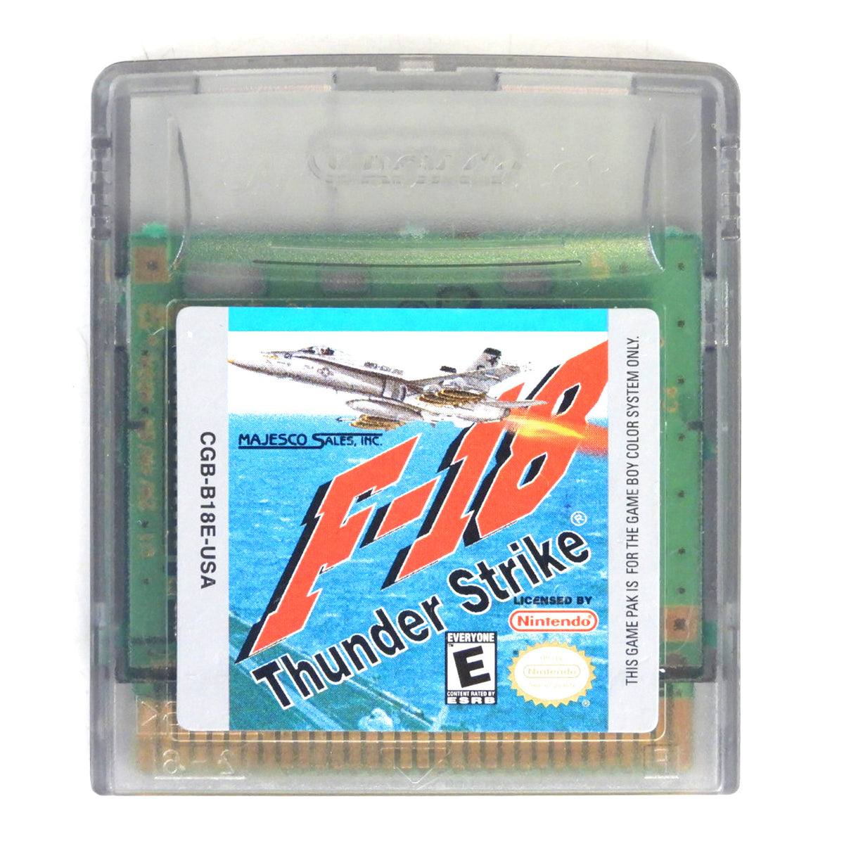 F-18 Thunder Strike (Game Boy Color) – RetroMTL
