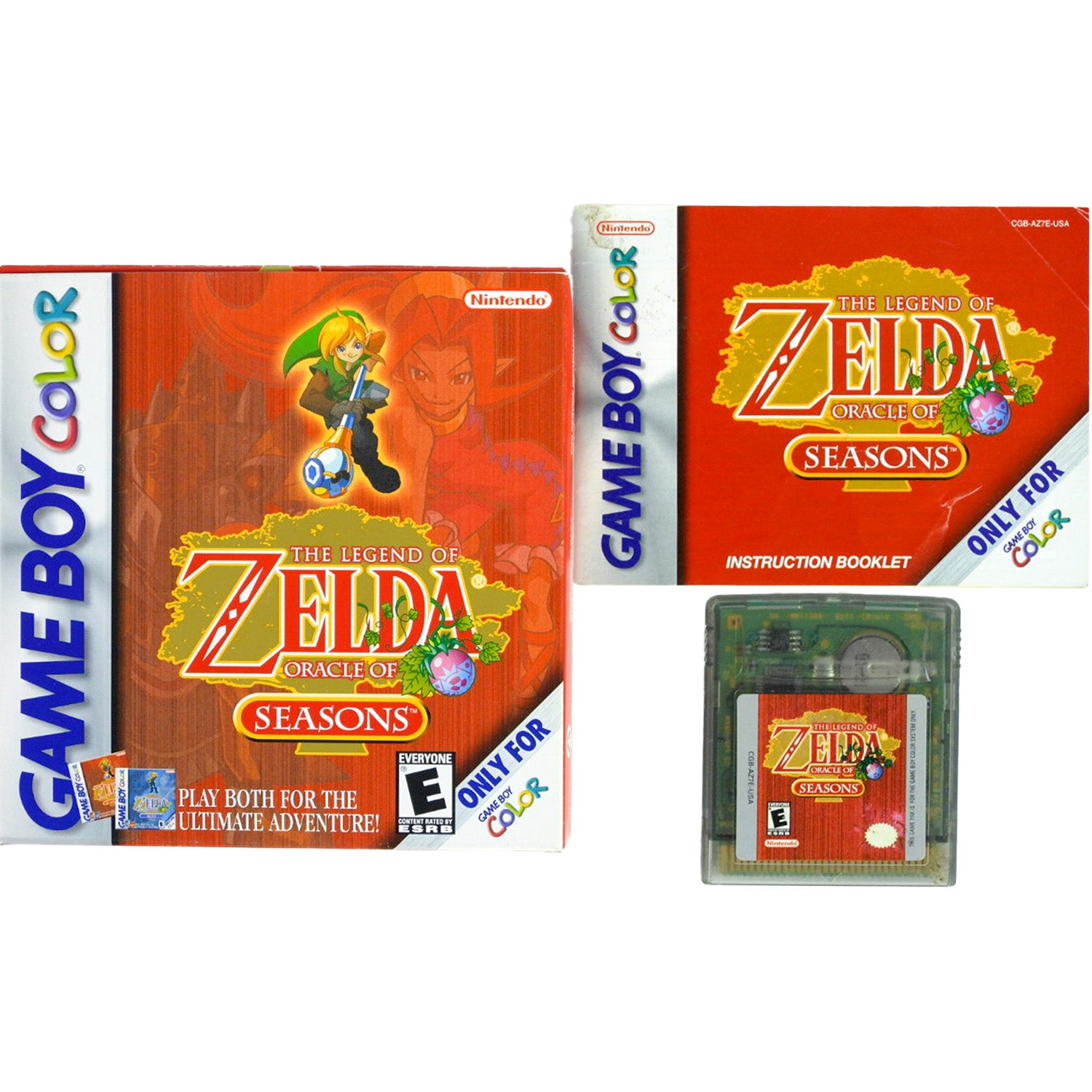 Zelda Oracle of Seasons (Nintendo Game Boy Color / GBC) – Retro MTL