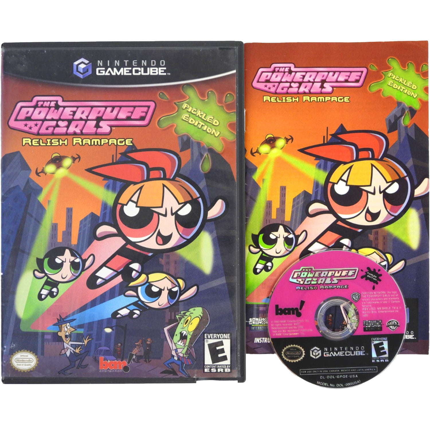 Powerpuff Girls Relish Rampage [Pickled Edition] (Nintendo GameCube ...
