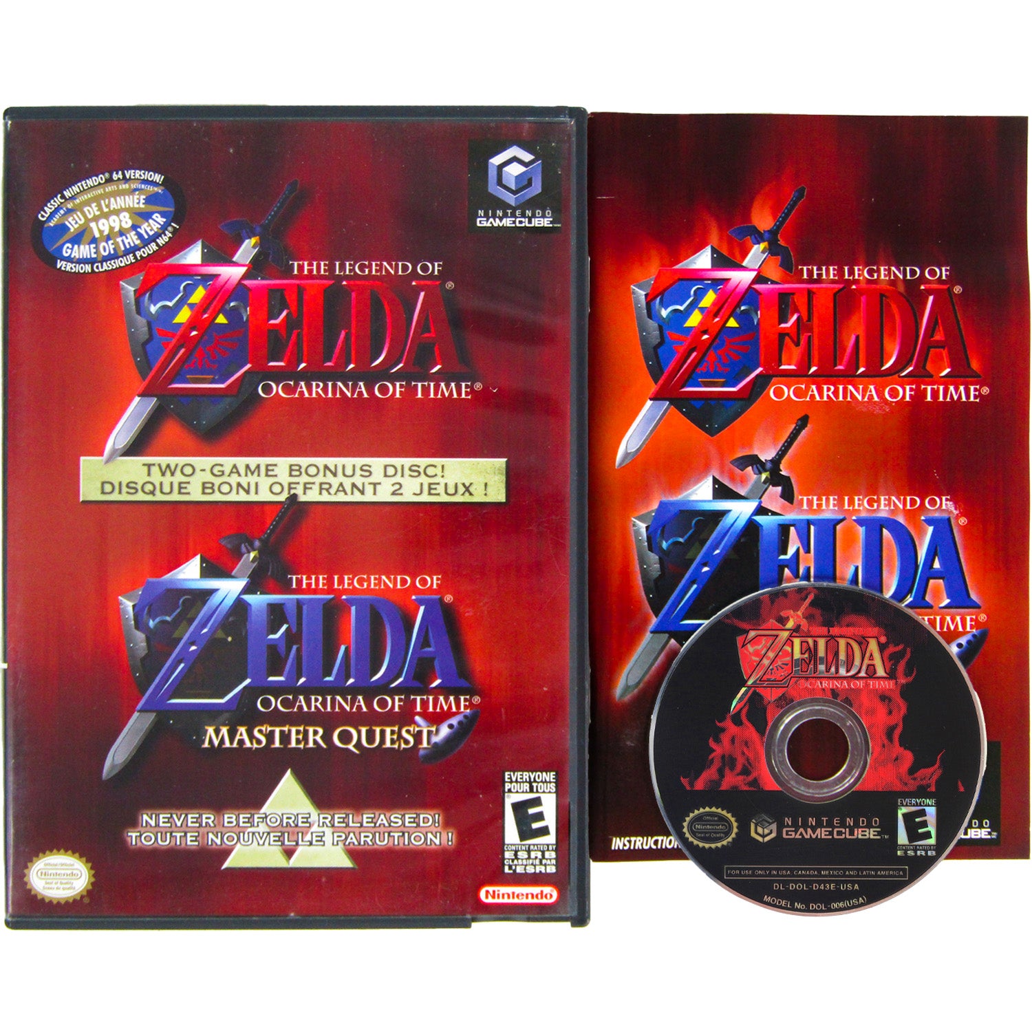 Zelda Ocarina Of Time Master Quest (Nintendo Gamecube) – Retro MTL