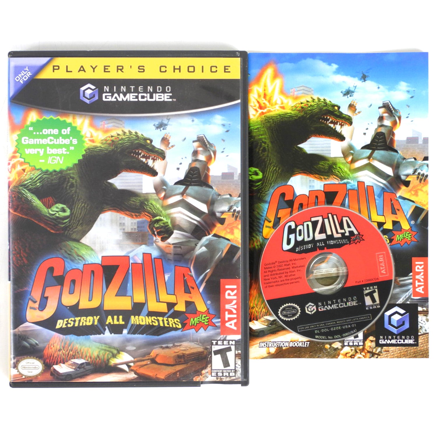 Godzilla Destroy All Monsters Melee [Player's Choice] (Nintendo GameCu ...