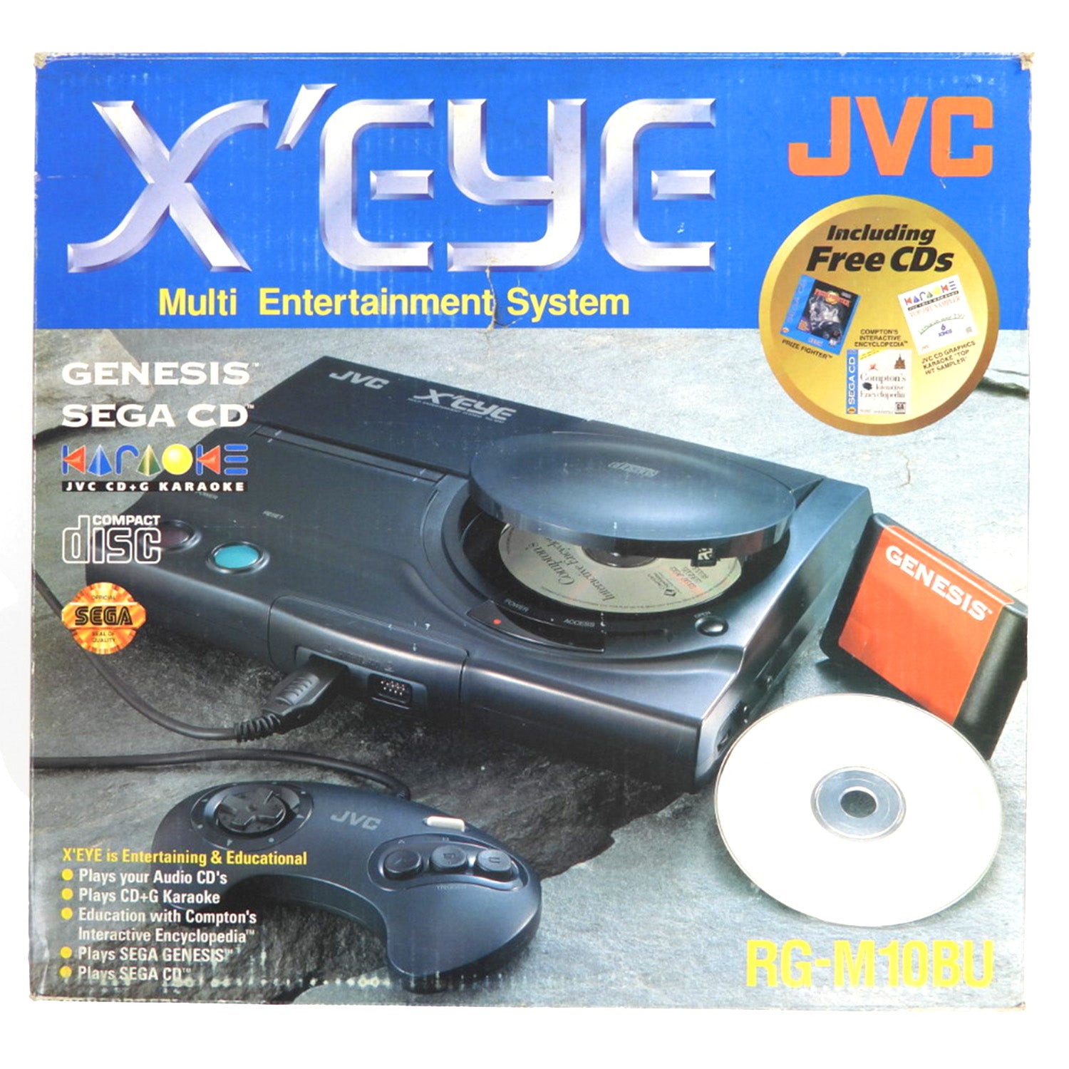 Sega Genesis JVC X'Eye System – Retro MTL