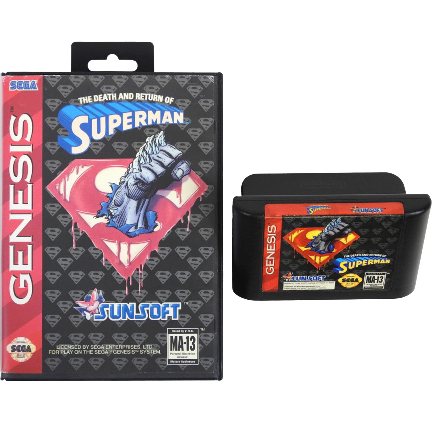 The Death and Return of Superman (Sega Genesis) – Retro MTL