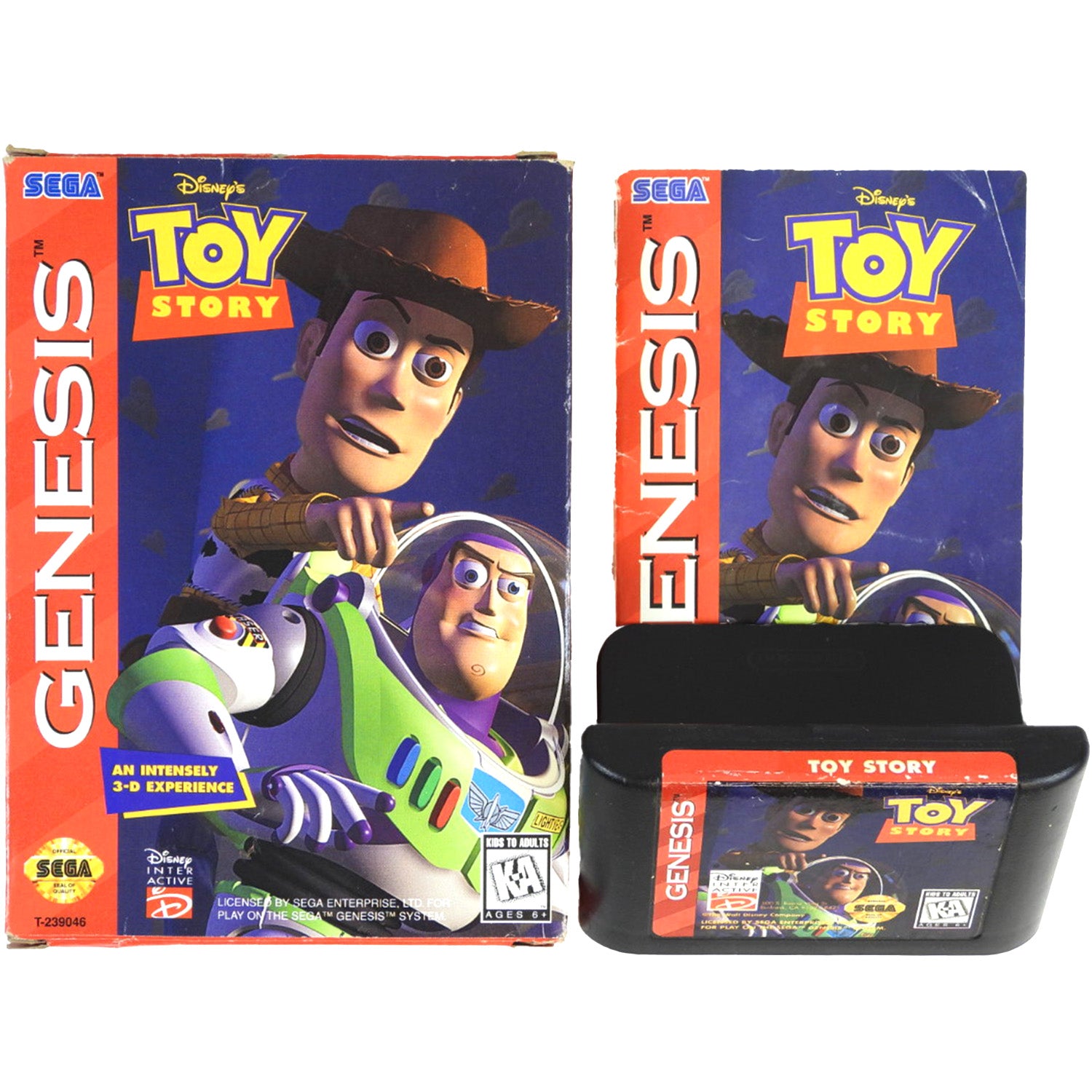 Toy Story [Cardboard Box] (Sega Genesis) – Retro MTL