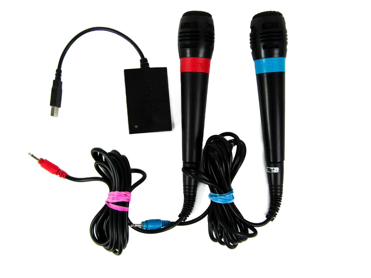 Singstar Microphones (Playstation 2 / PS2) – RetroMTL