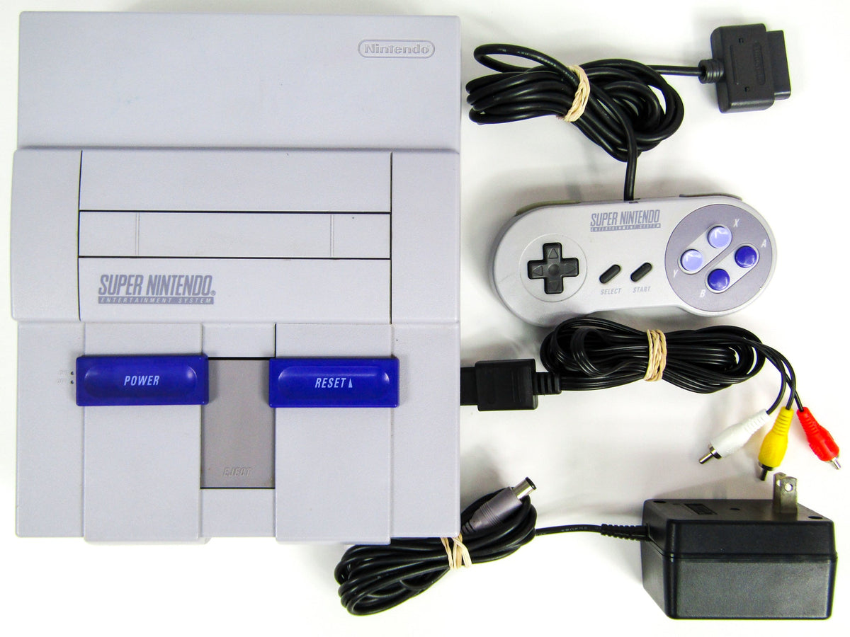 Super Nintendo System (SNES) – Retro MTL