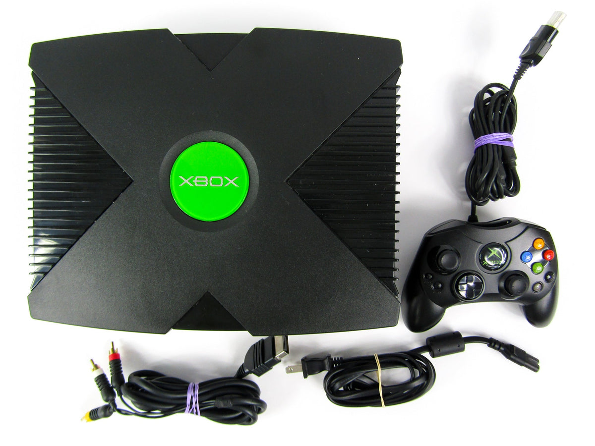 Original Xbox System with S Type Controller – RetroMTL