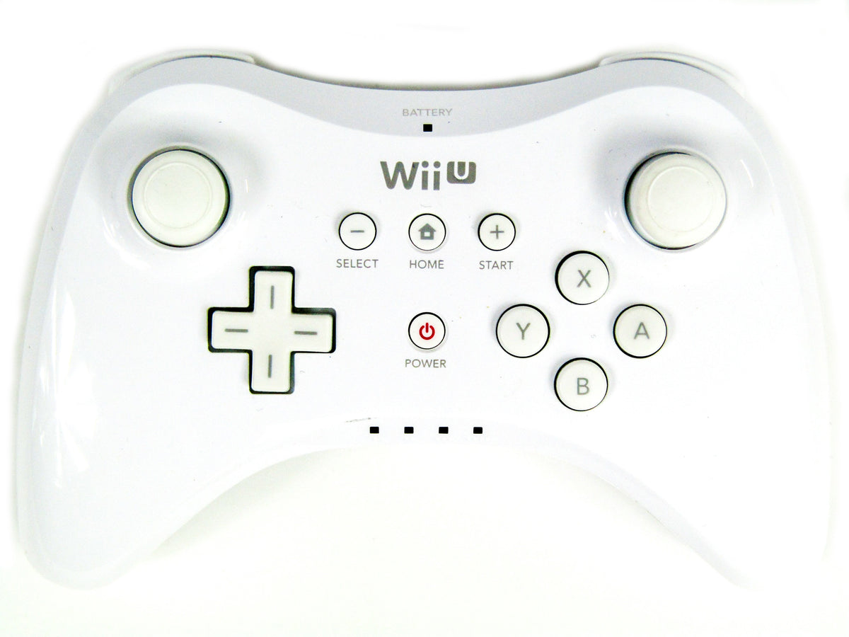 White Wii U Pro Controller (Nintendo Wii U) – Retro MTL