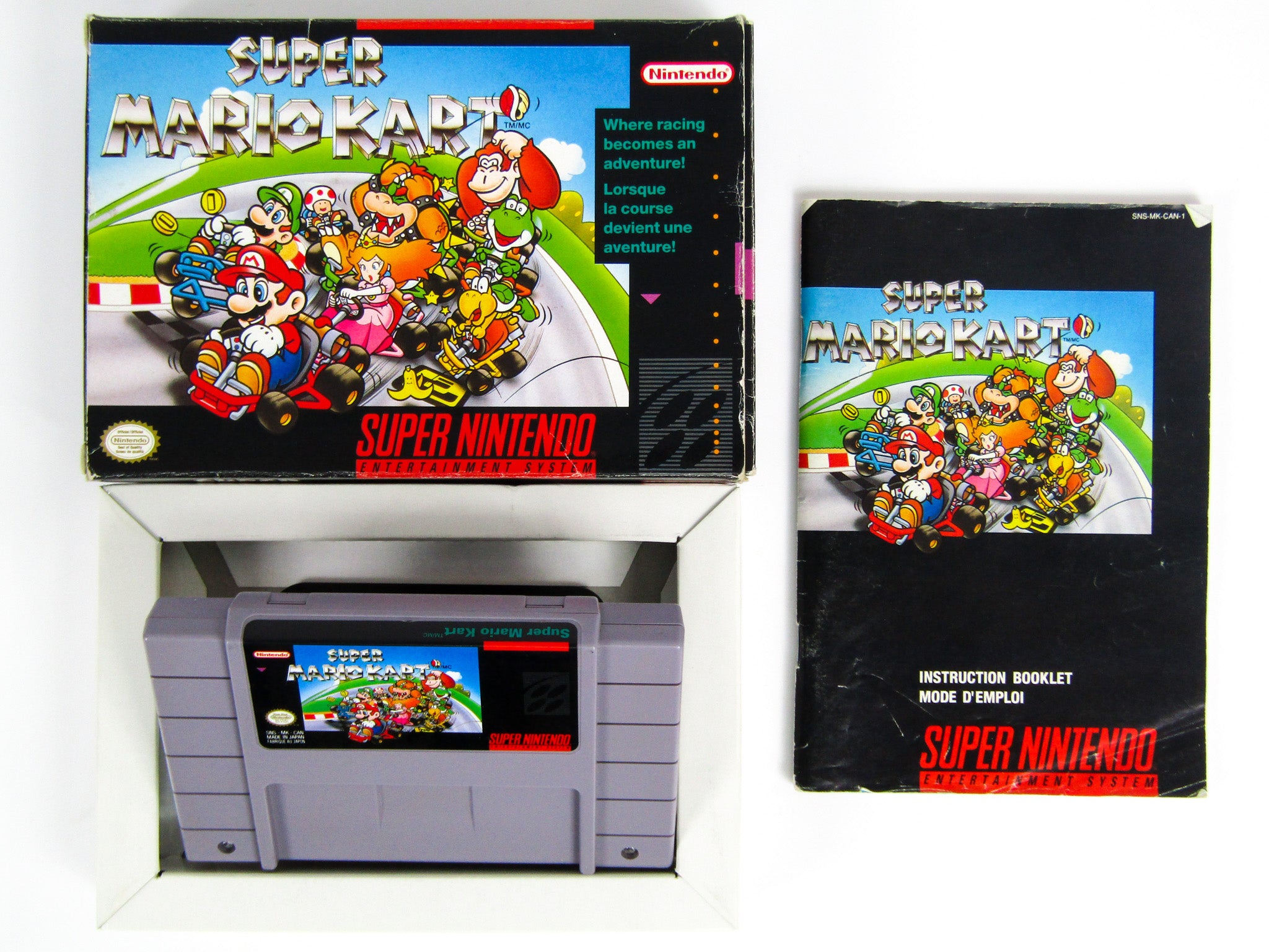 Super Mario Kart [CAN Version] (Super Nintendo / SNES) – Retro MTL