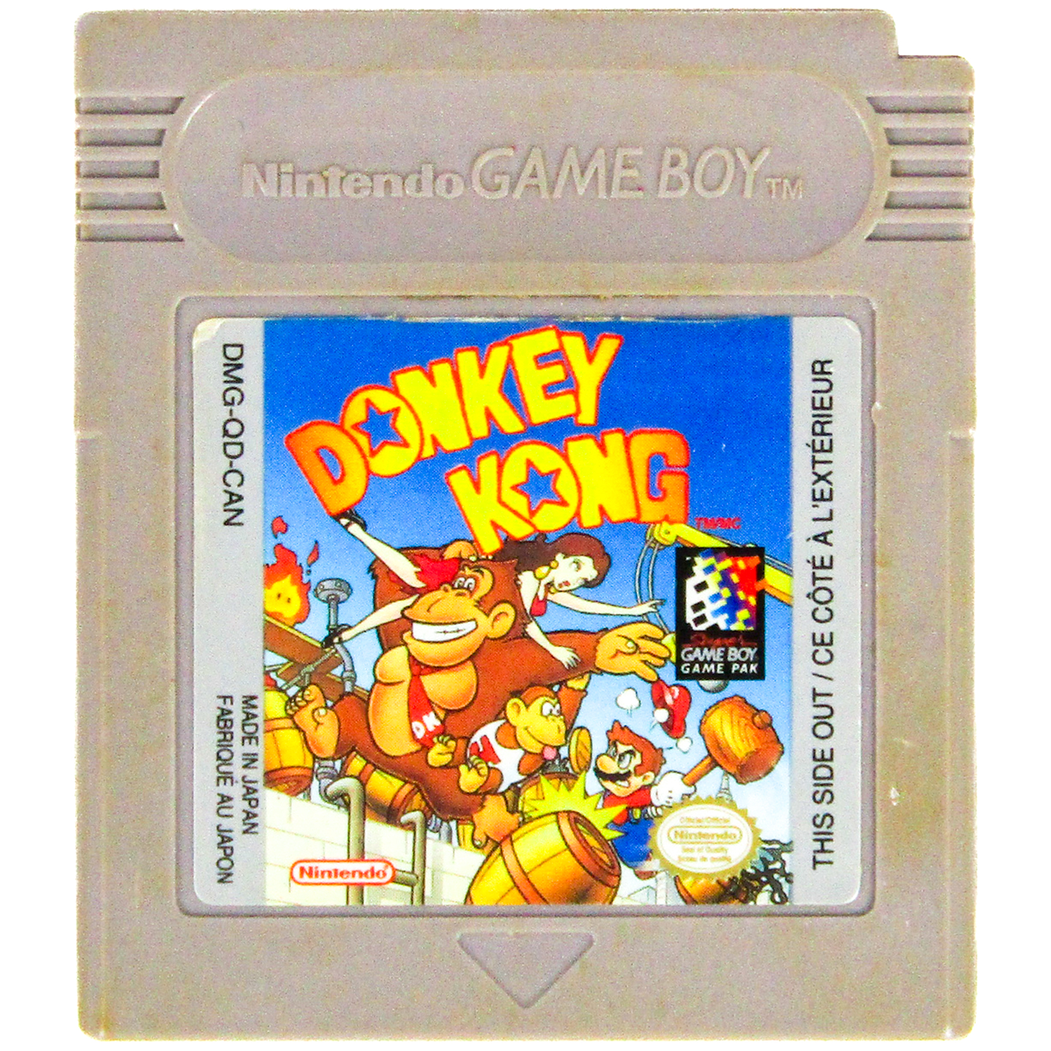 Donkey Kong [CAN Version] (Game Boy) – RetroMTL