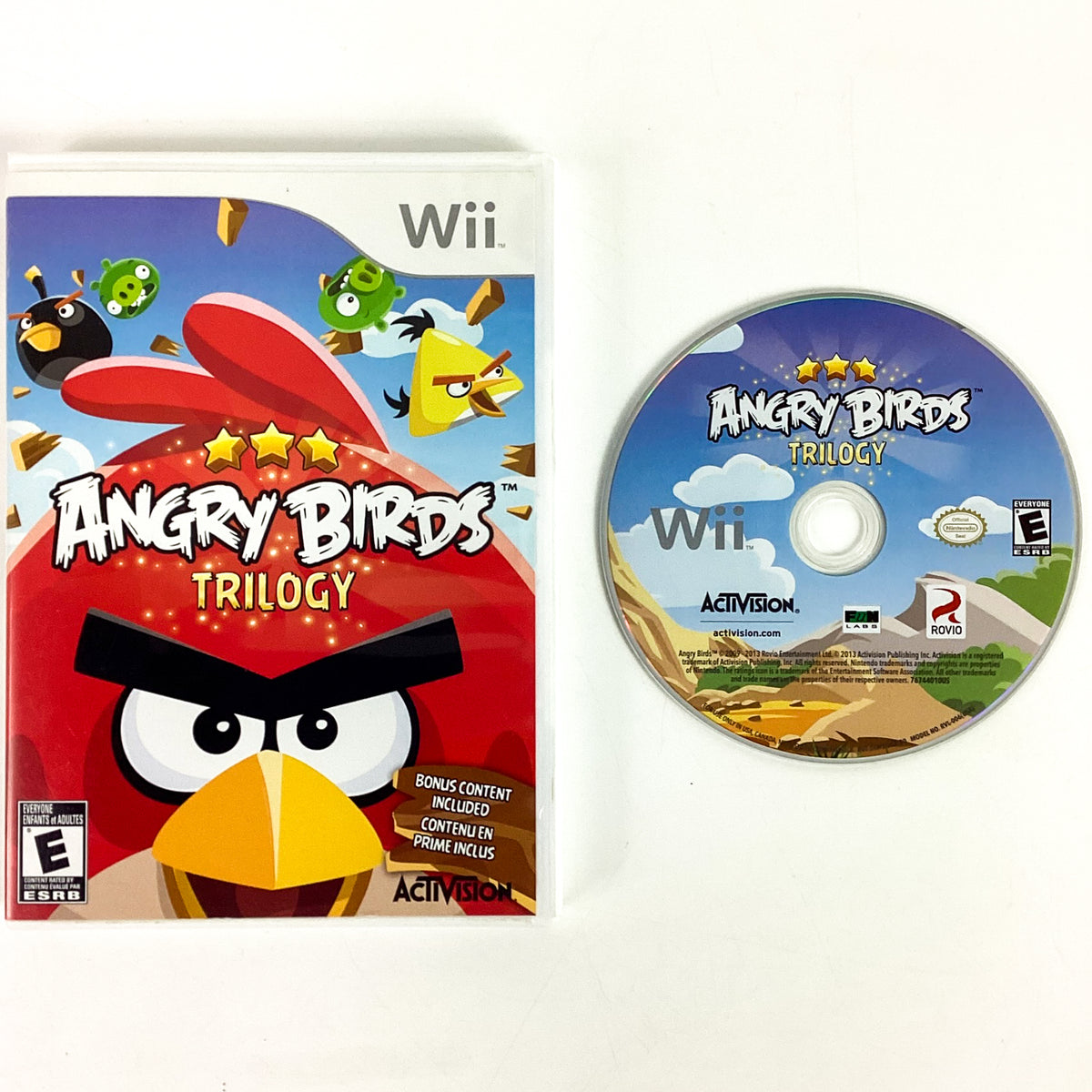 Angry Birds Trilogy (Nintendo Wii) – Retro MTL