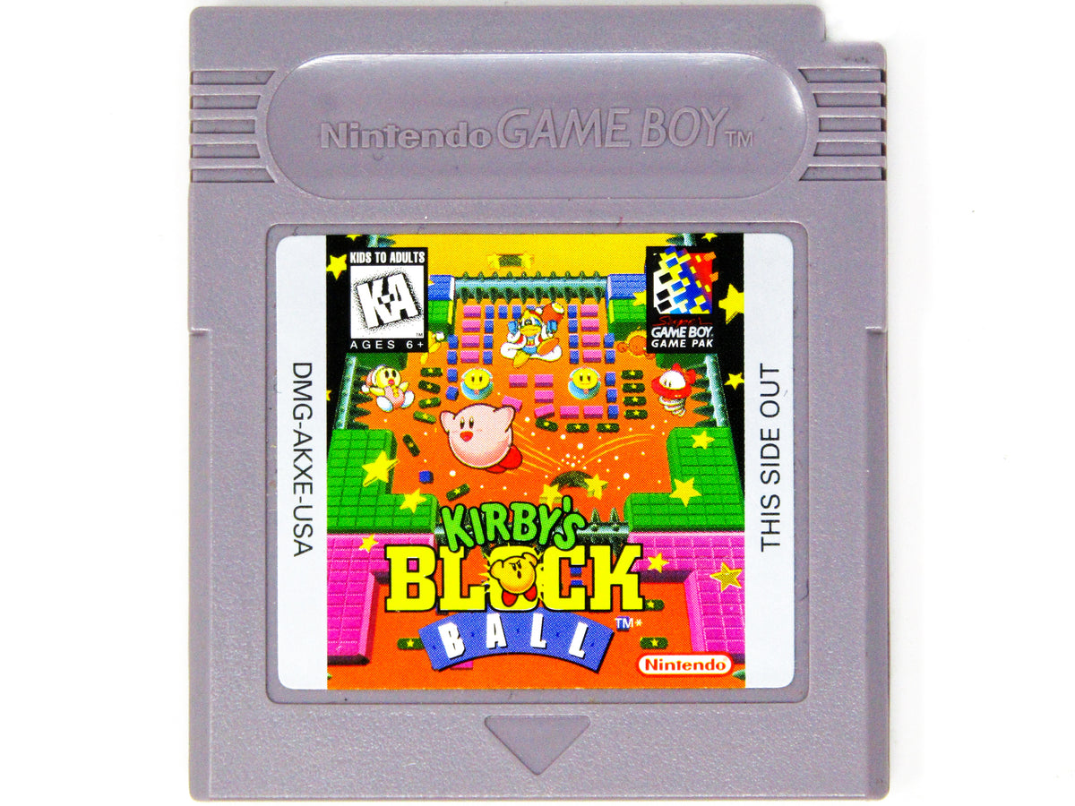 Kirby's Block Ball (Nintendo Game Boy) – Retro MTL