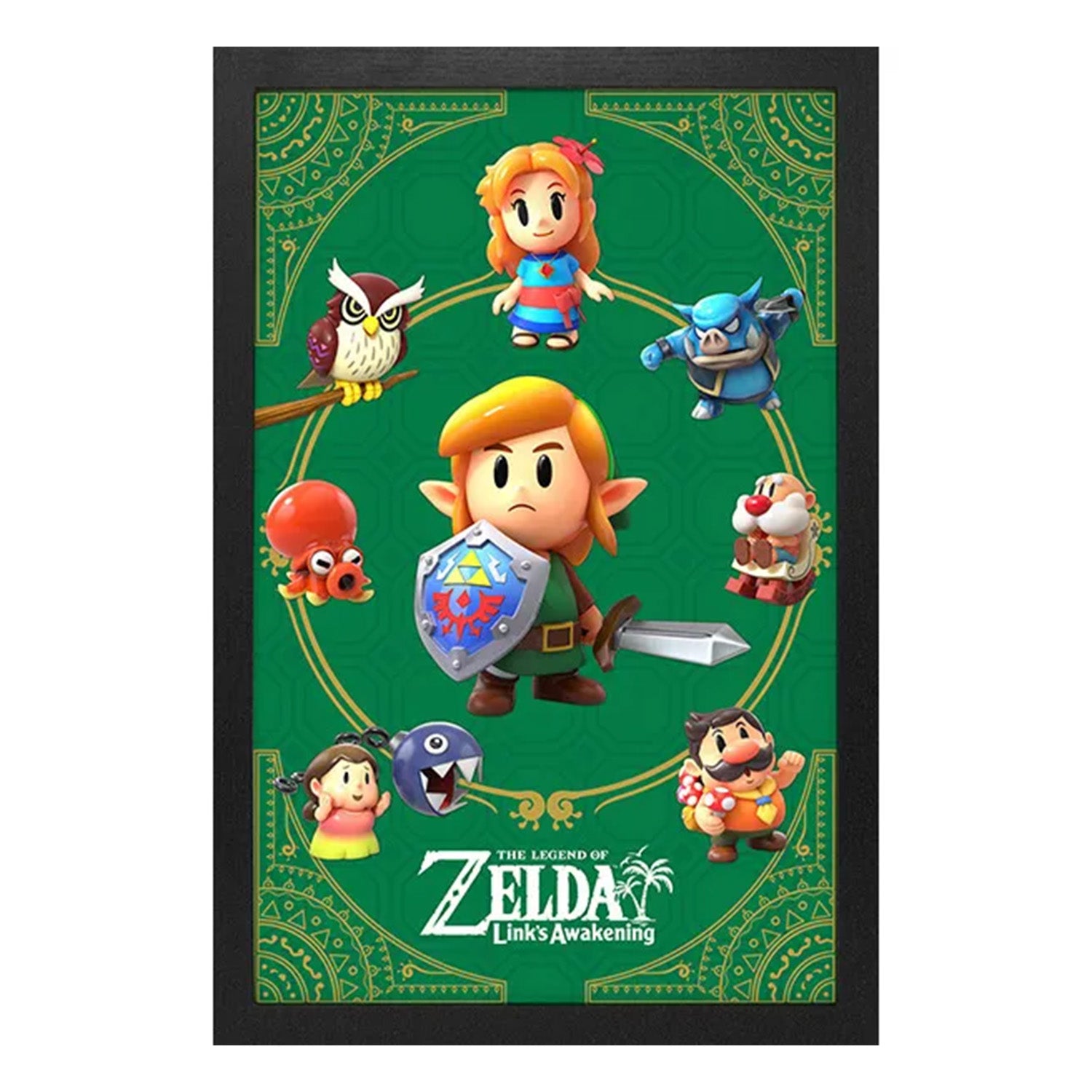 Legend of Zelda Link’s Awakening Frame – Retro MTL