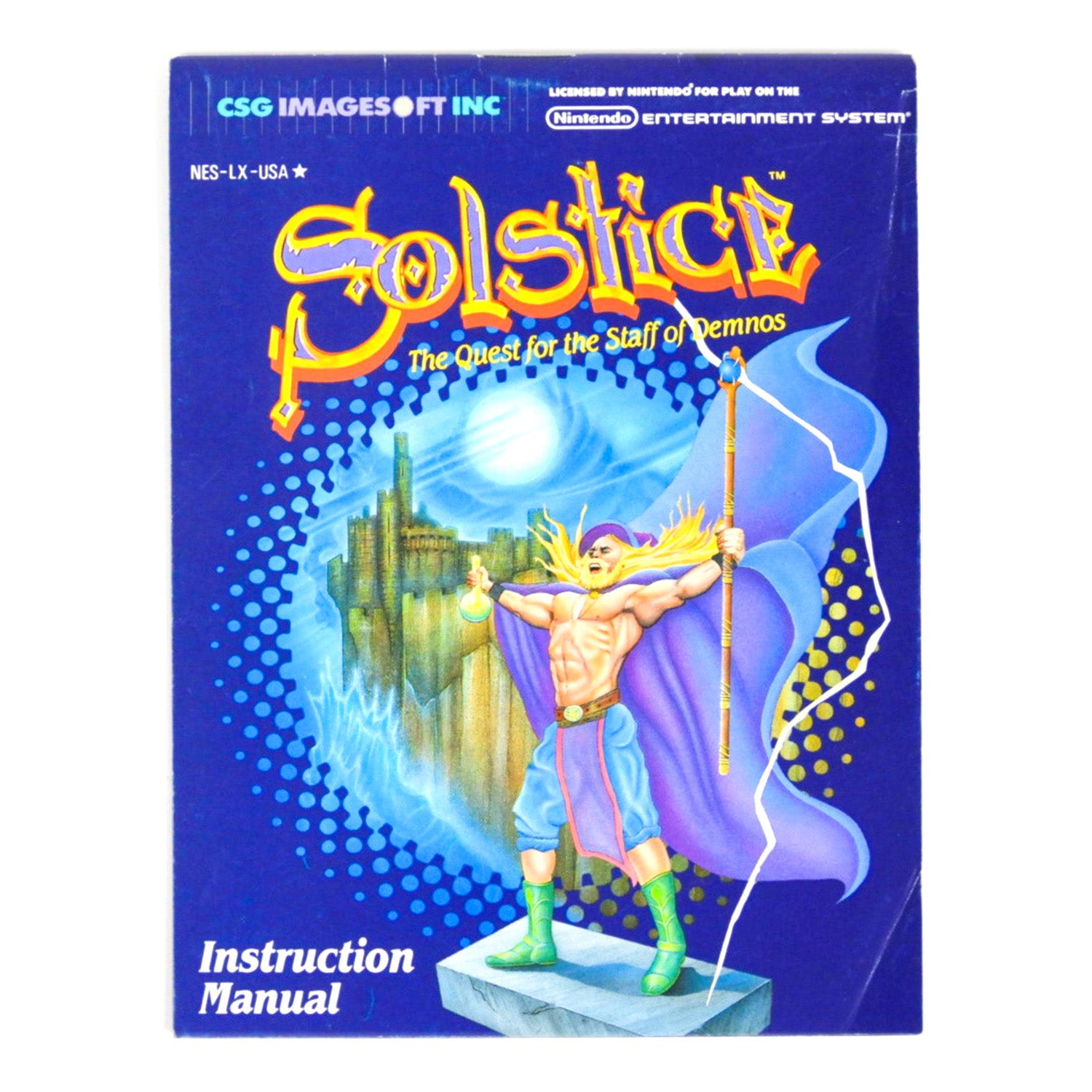 Solstice [Manual] (Nintendo / NES) – Retro MTL