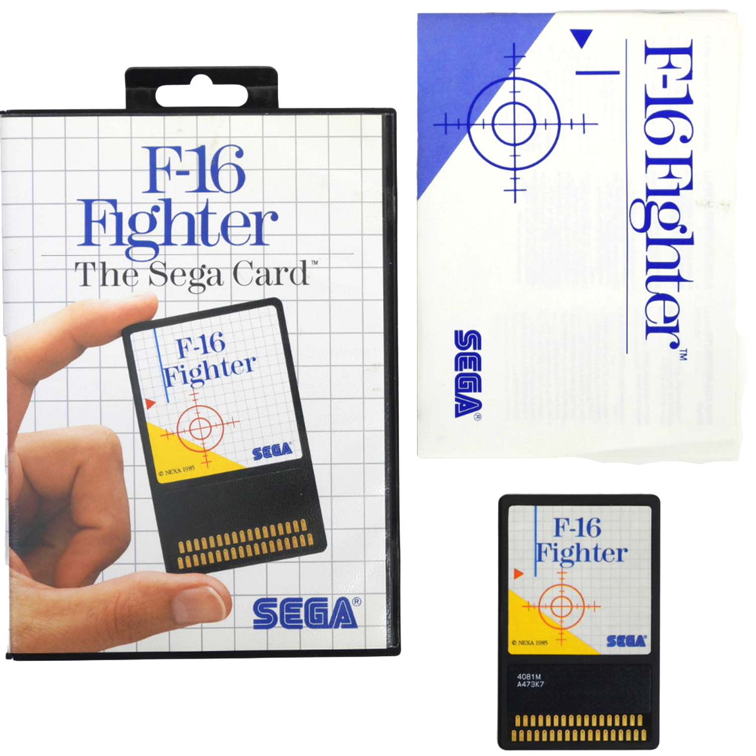 F-16 Fighting Falcon [Sega Card] [PAL] (Sega Master System) – Retro MTL
