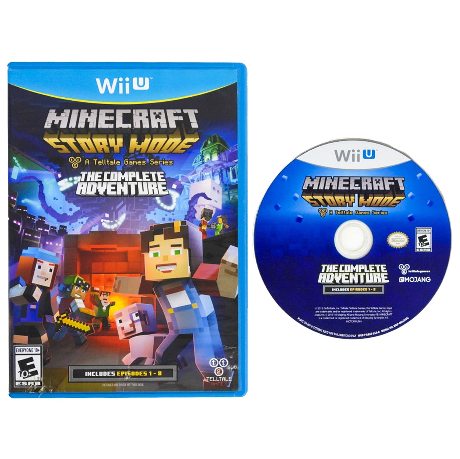 Minecraft: Story Mode Complete Adventure (Nintendo Wii U) – Retro MTL