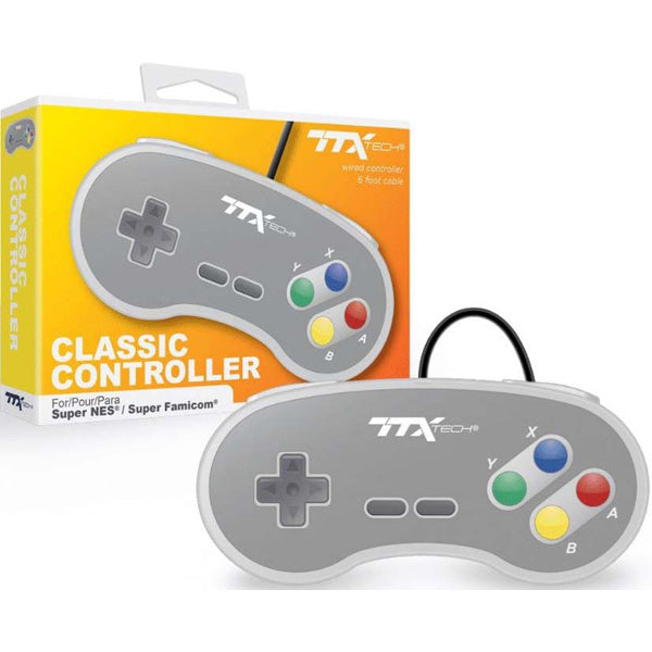 Super Famicom Style Classic Controller [TTX] (Super Nintendo / SNES ...