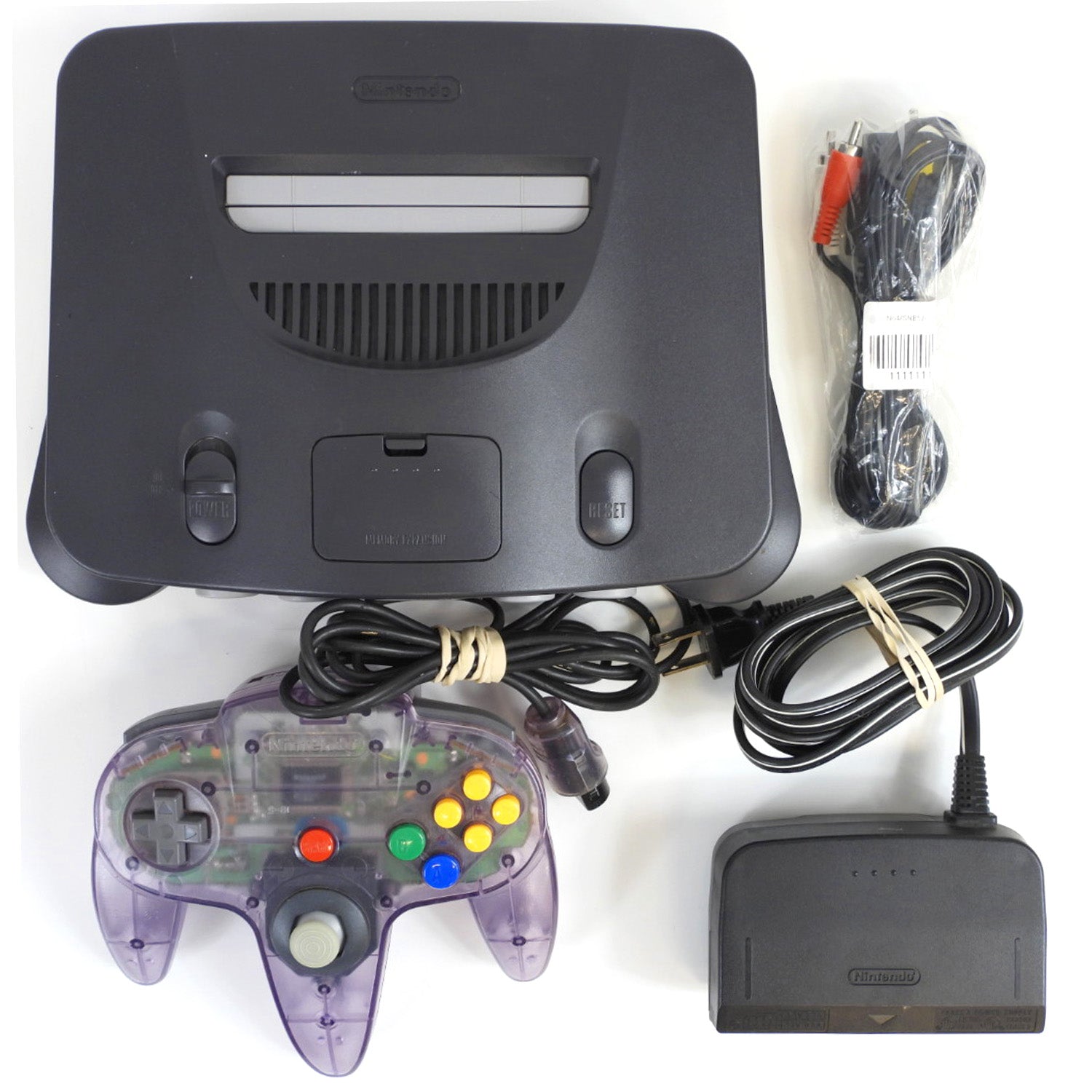 Nintendo 64 System with 1 Controller [GameCube Style Joystick] (N64 ...