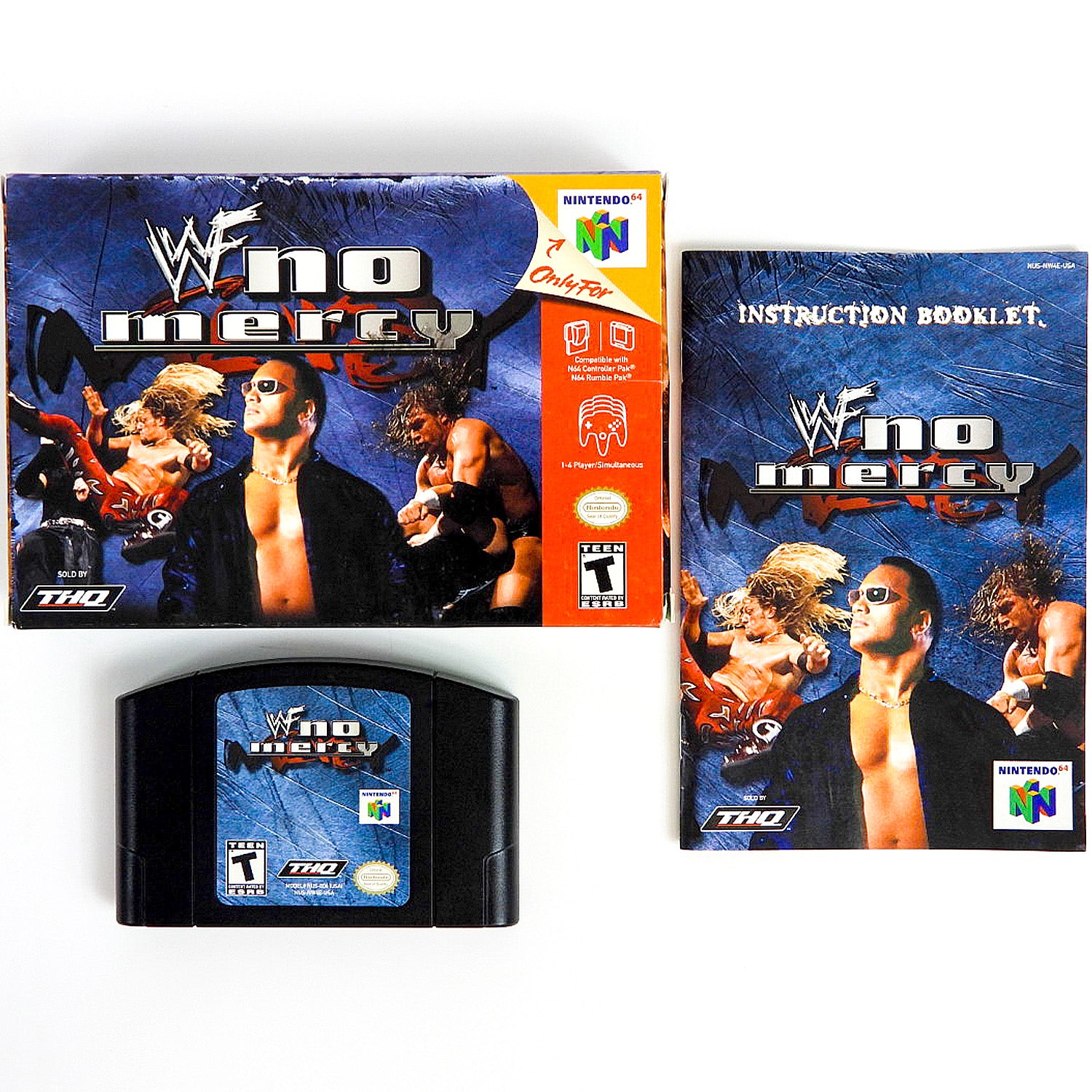 WWF No Mercy (Nintendo 64 / N64) – Retro MTL