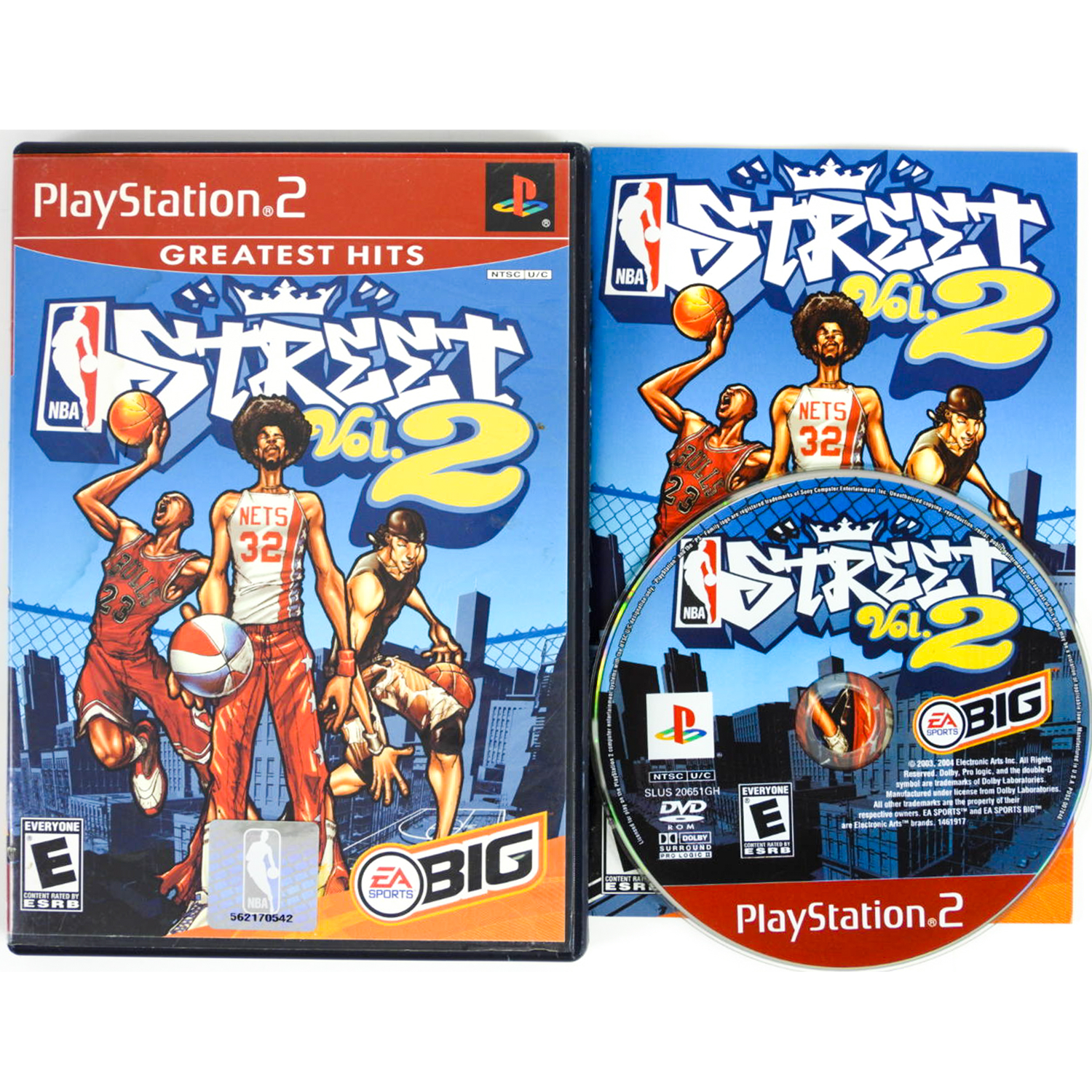 NBA Street Vol 2 [Greatest Hits] (PlayStation 2 / PS2) – Retro MTL