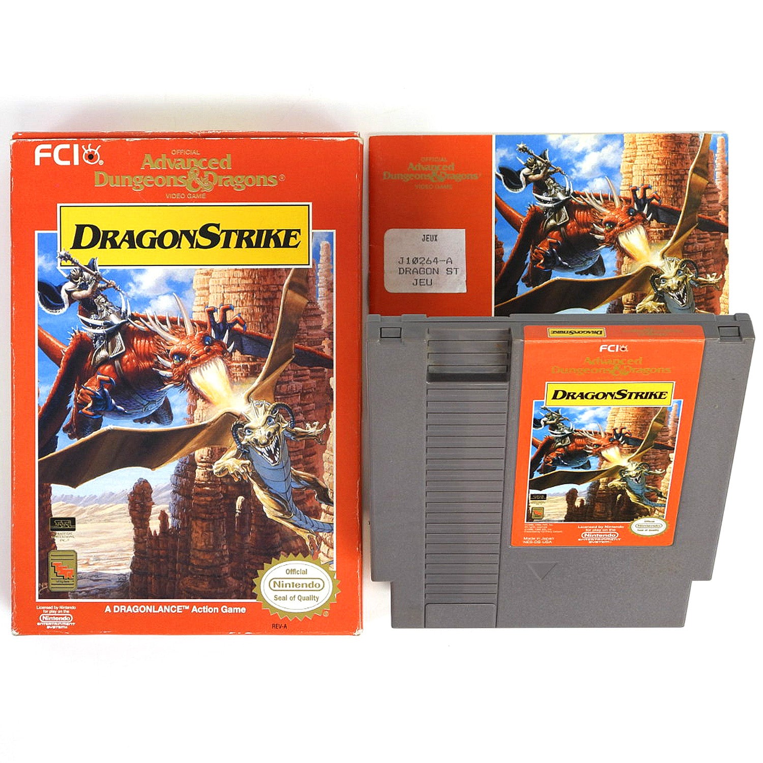 Advanced Dungeons & Dragons: Dragon Strike (Nintendo / NES) – Retro MTL