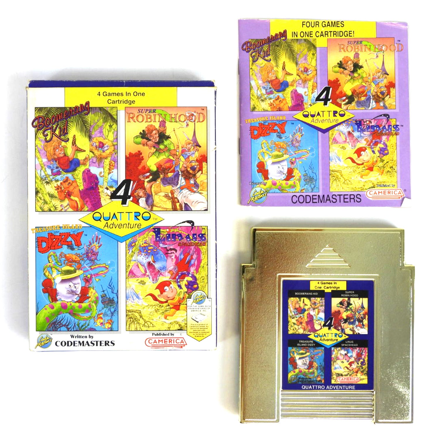 Quattro Adventure (Nintendo / NES) – Retro MTL