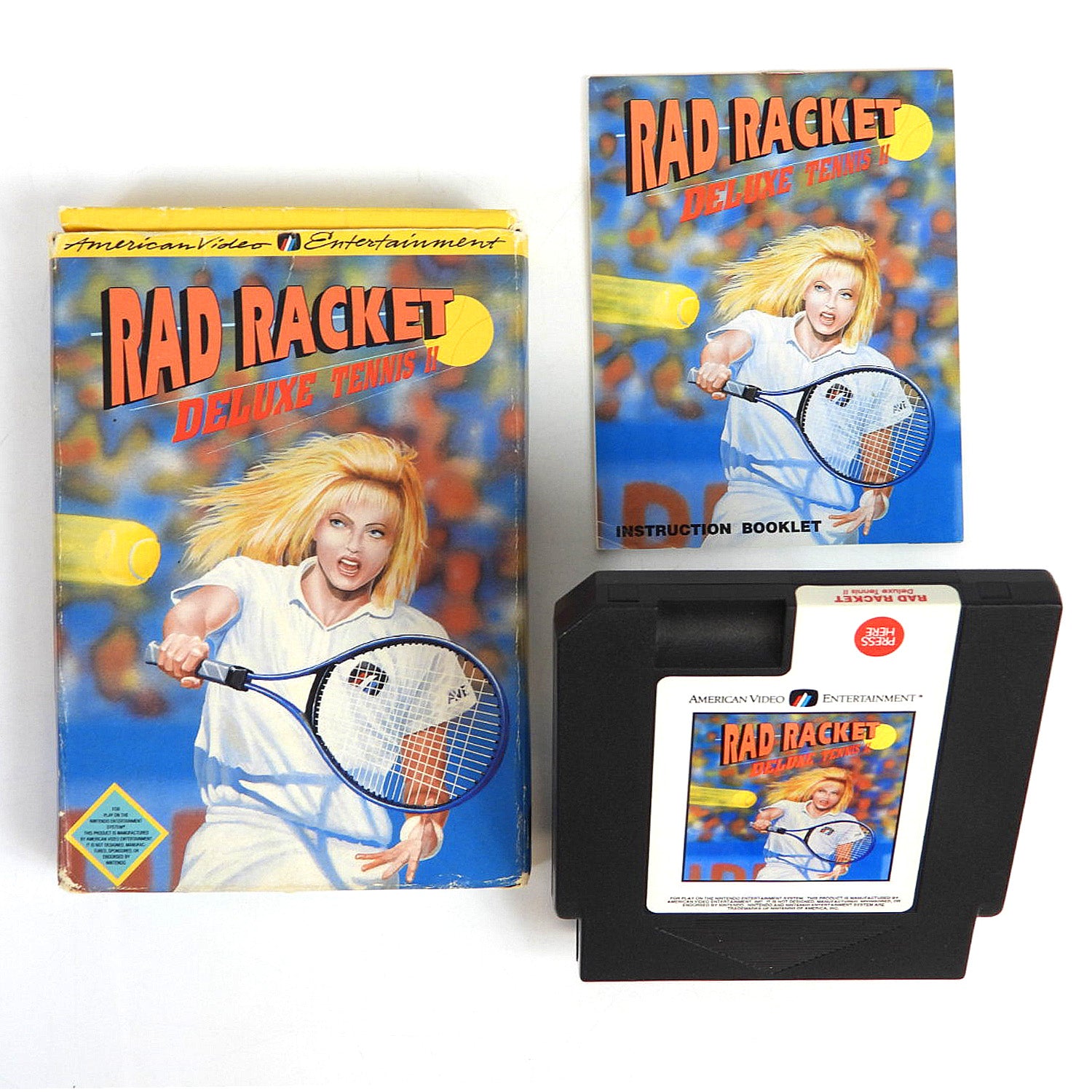 Rad Racket: Deluxe Tennis II 2 (Nintendo / NES) – Retro MTL