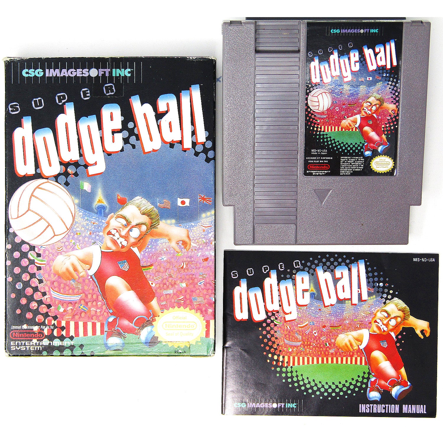 Super Dodge Ball (Nintendo / NES) – Retro MTL