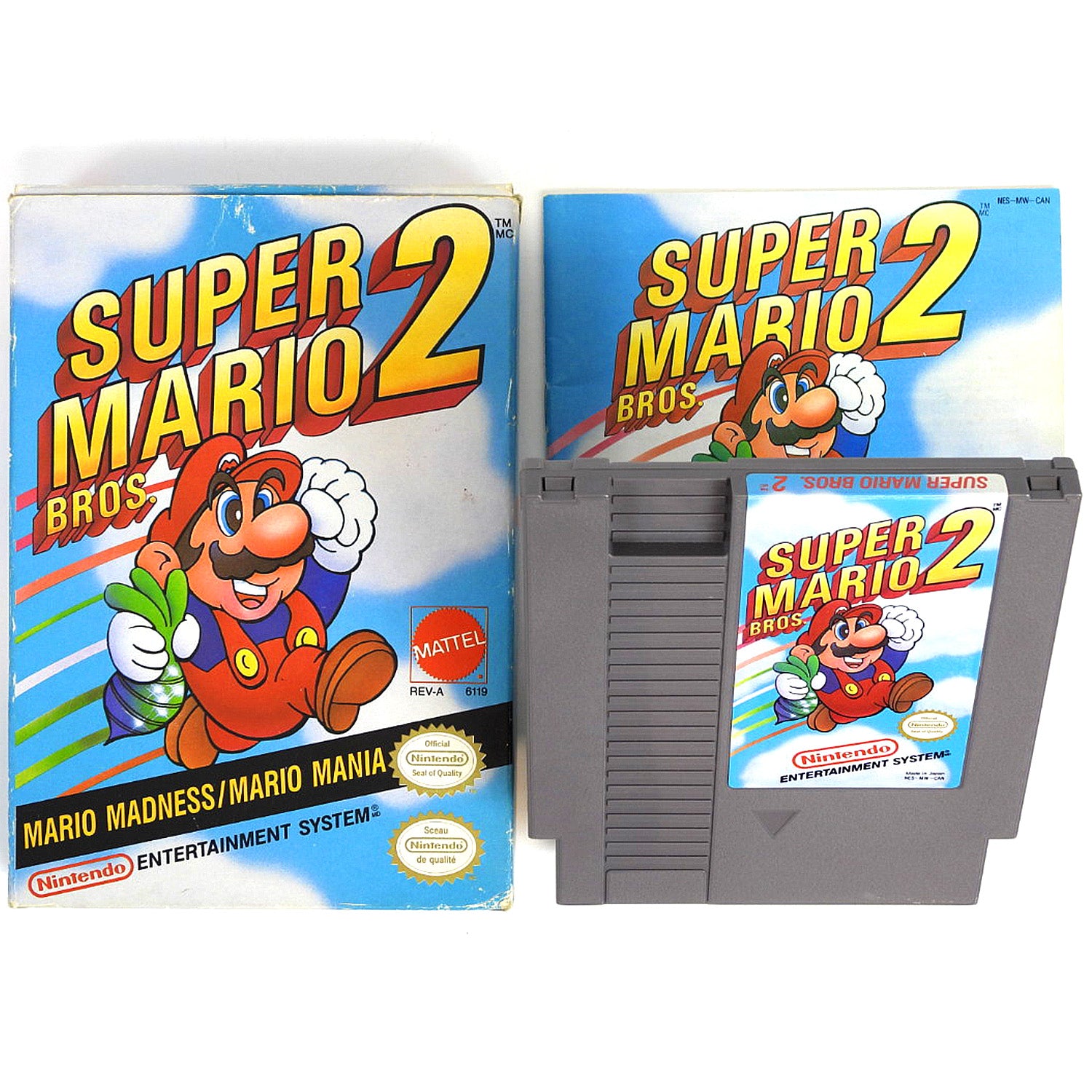 Super Mario Bros. 2 [CAN Version] (Nintendo / NES) – Retro MTL