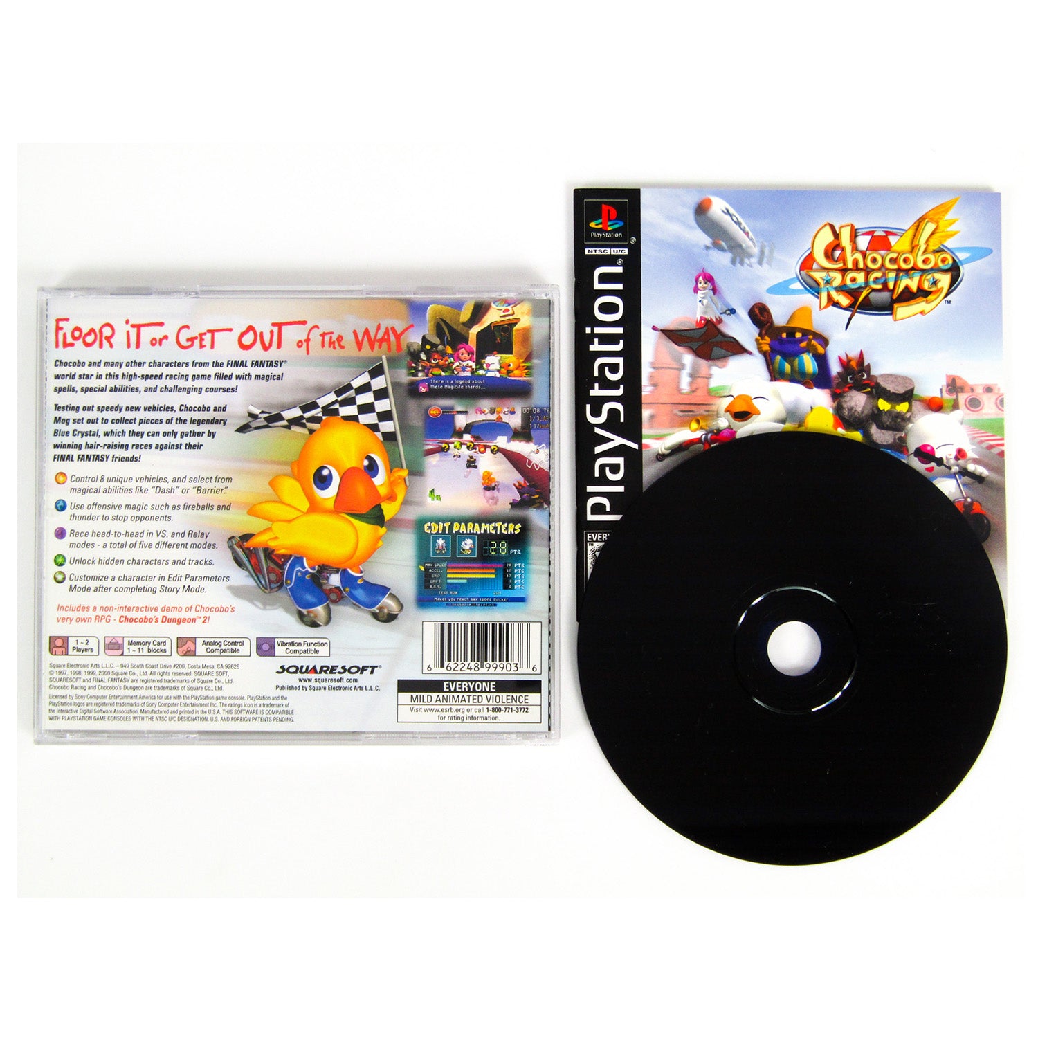 Chocobo Racing (PlayStation / PS1) – Retro MTL