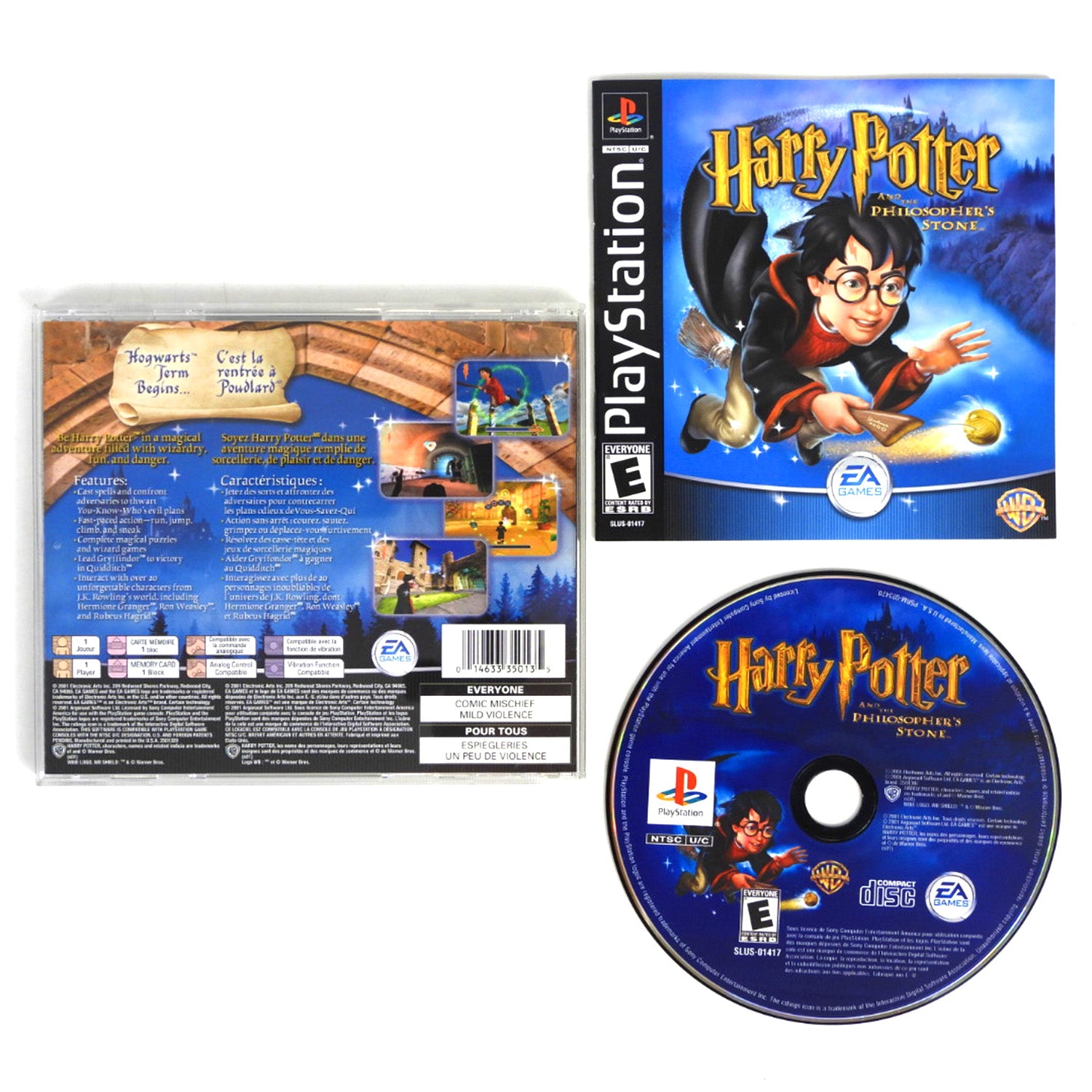 Harry Potter and the Philosopher's Stone (PlayStation / PS1) – Retro MTL