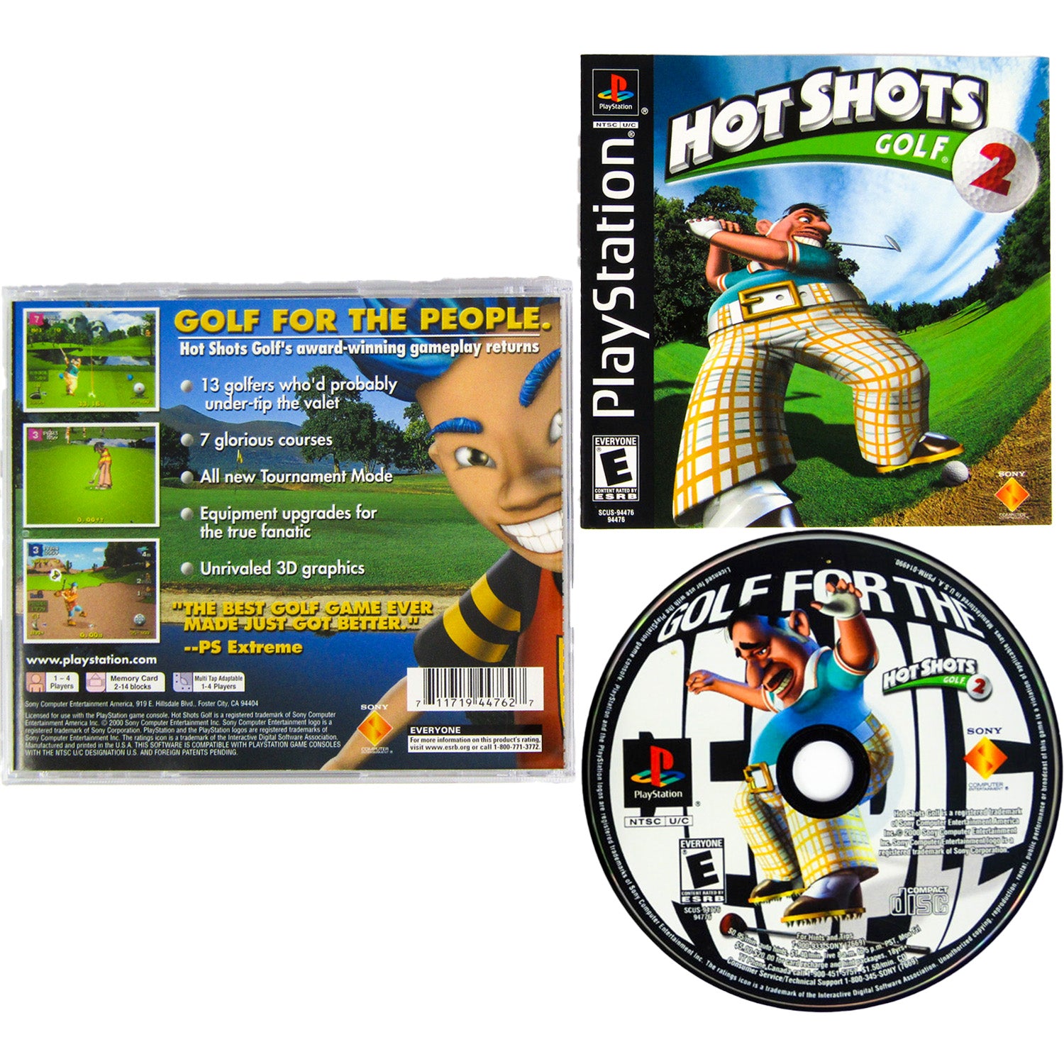 Hot Shots Golf 2 (PlayStation / PS1) – Retro MTL