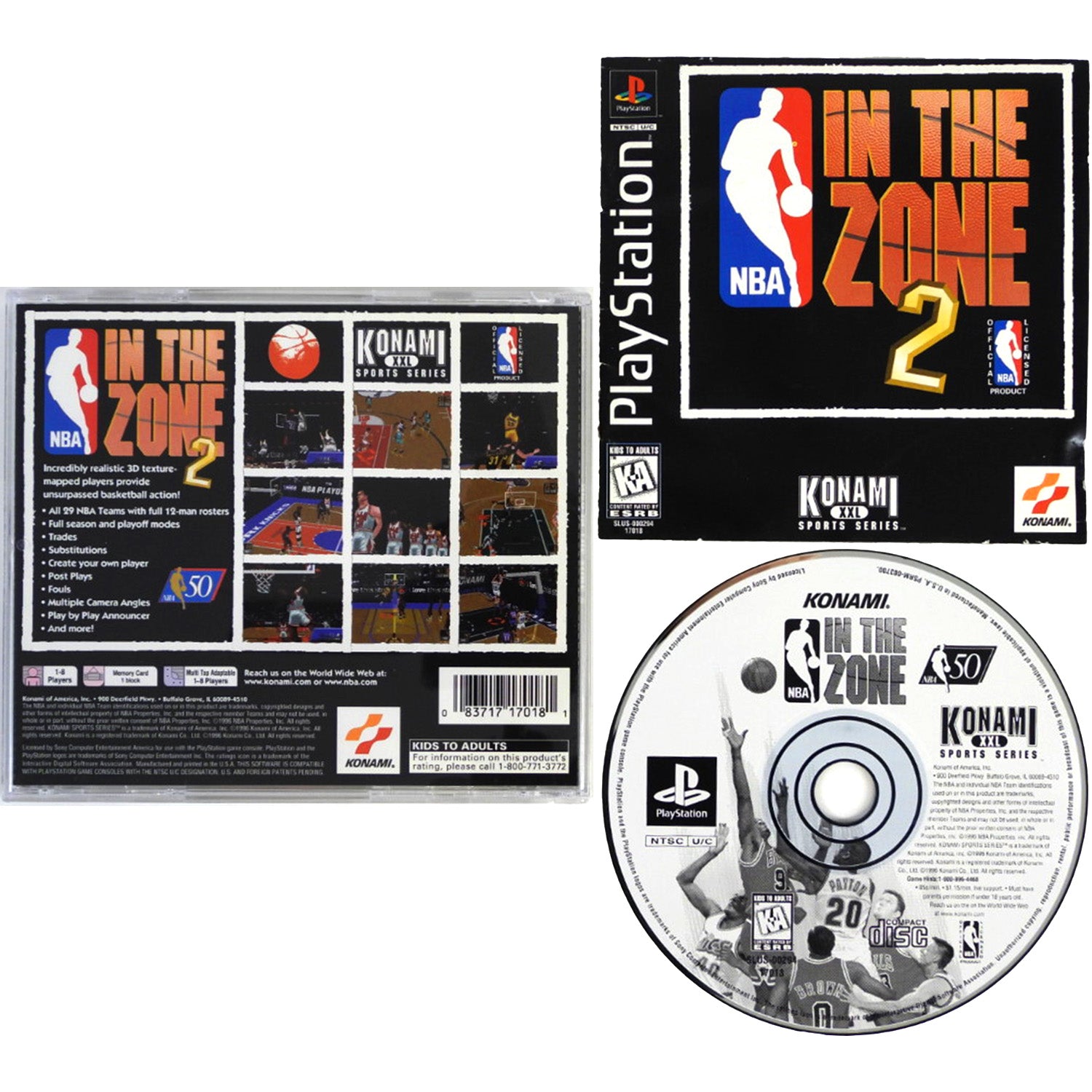 NBA in the Zone 2 (PlayStation / PS1) – Retro MTL