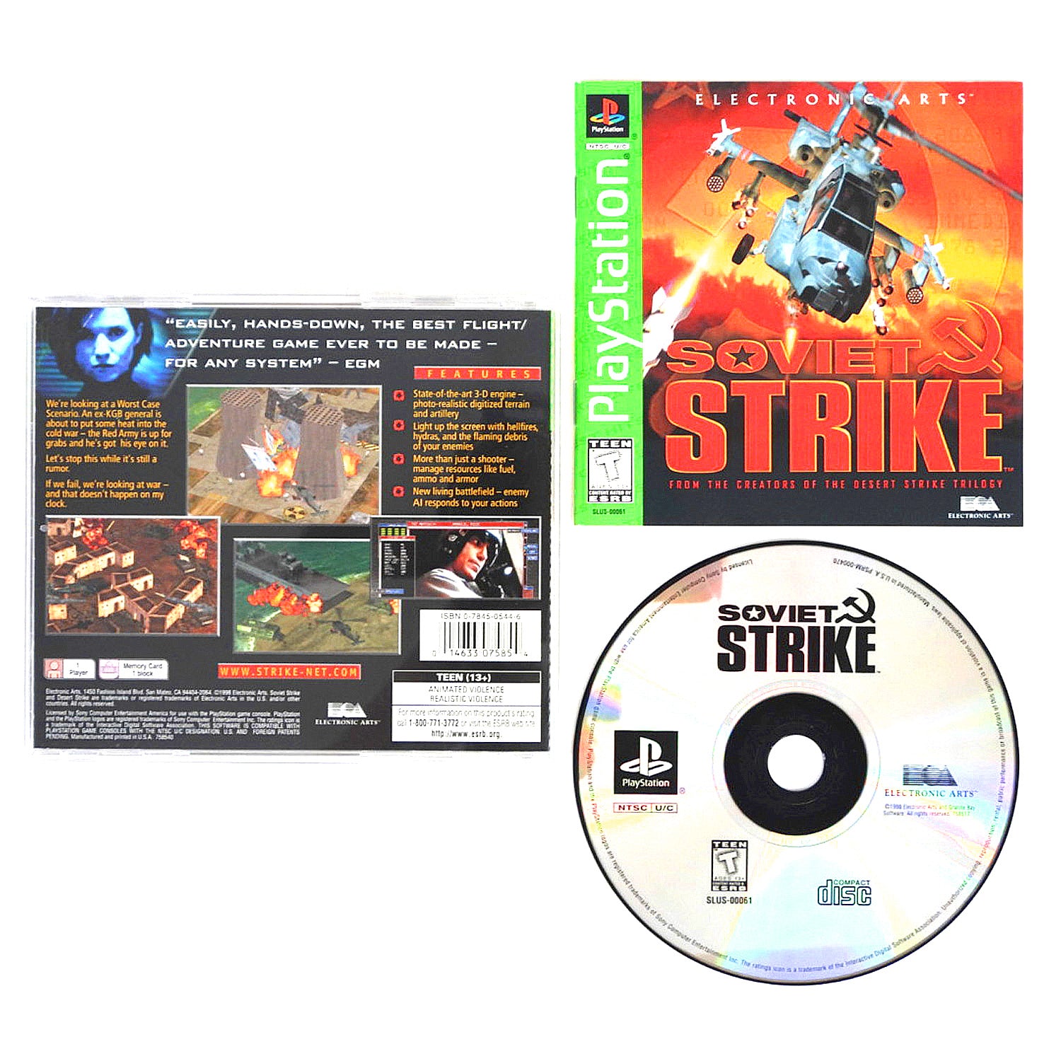 Soviet Strike [Greatest Hits] (Playstation / PS1) – Retro MTL