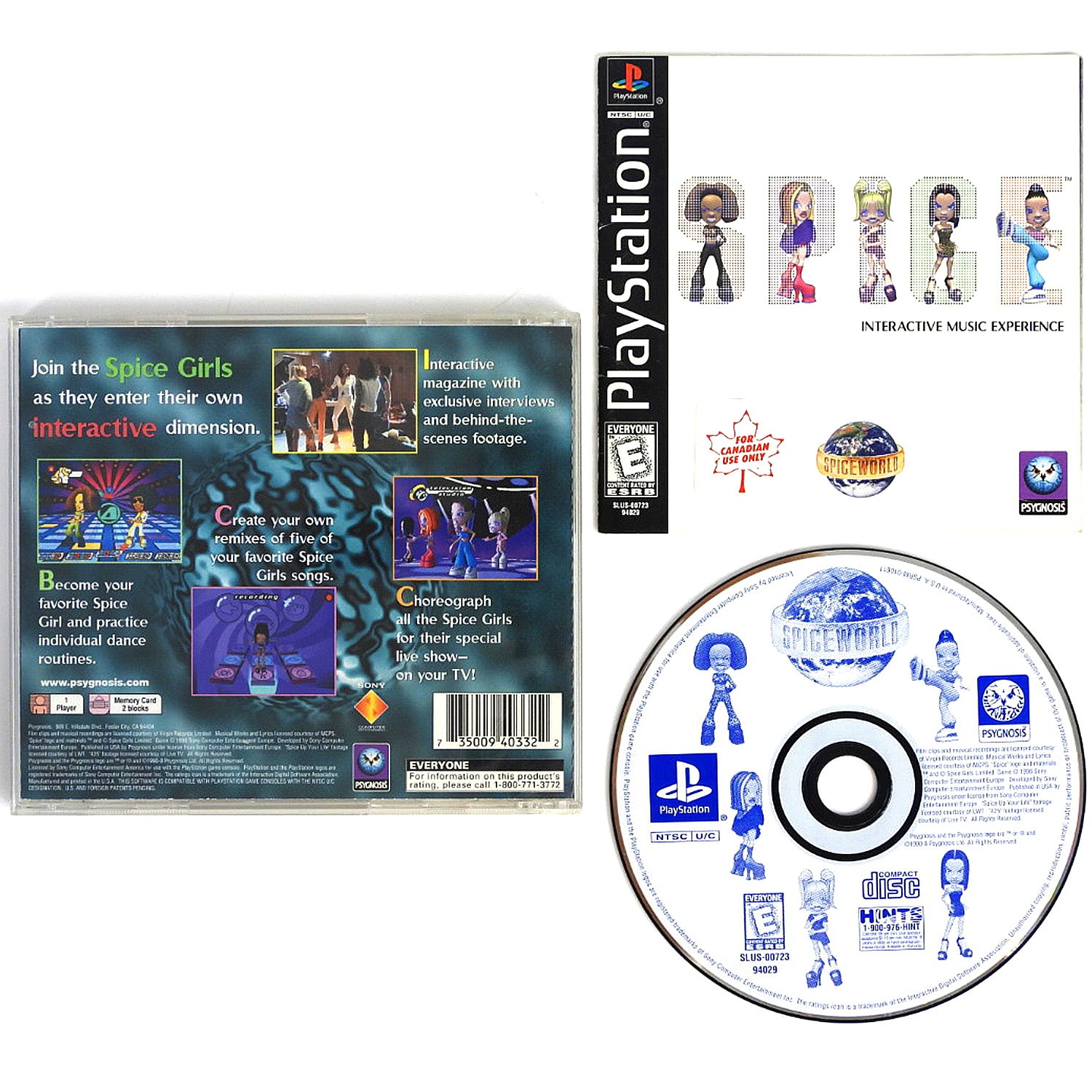 Spice World (PlayStation / PS1) – Retro MTL