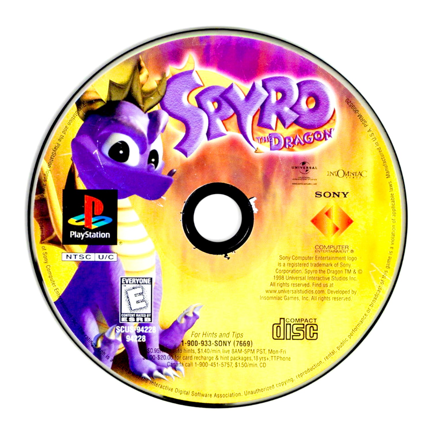 Spyro The Dragon (PlayStation / PS1) – Retro MTL