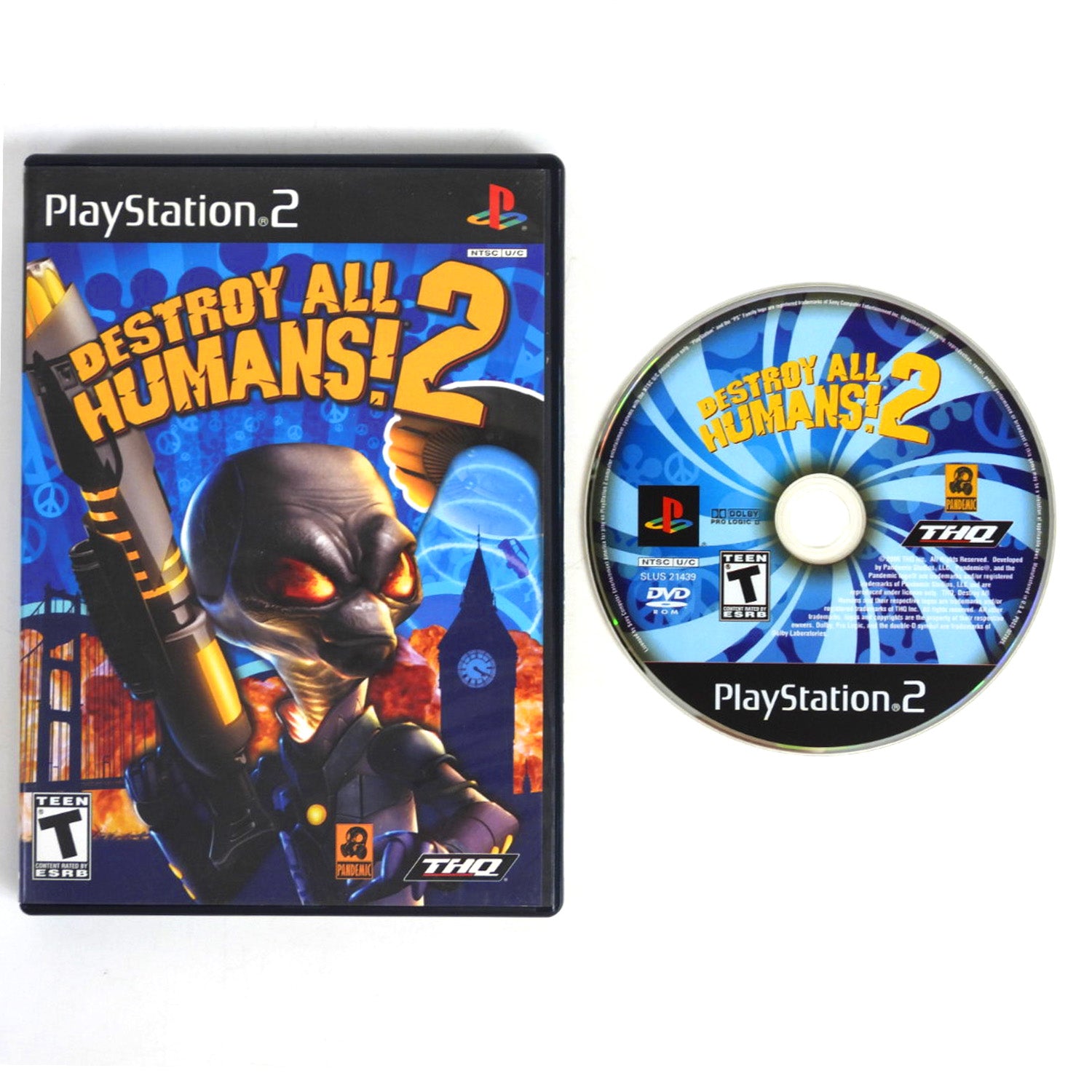 Destroy All Humans 2 (PlayStation 2 / PS2) – Retro MTL
