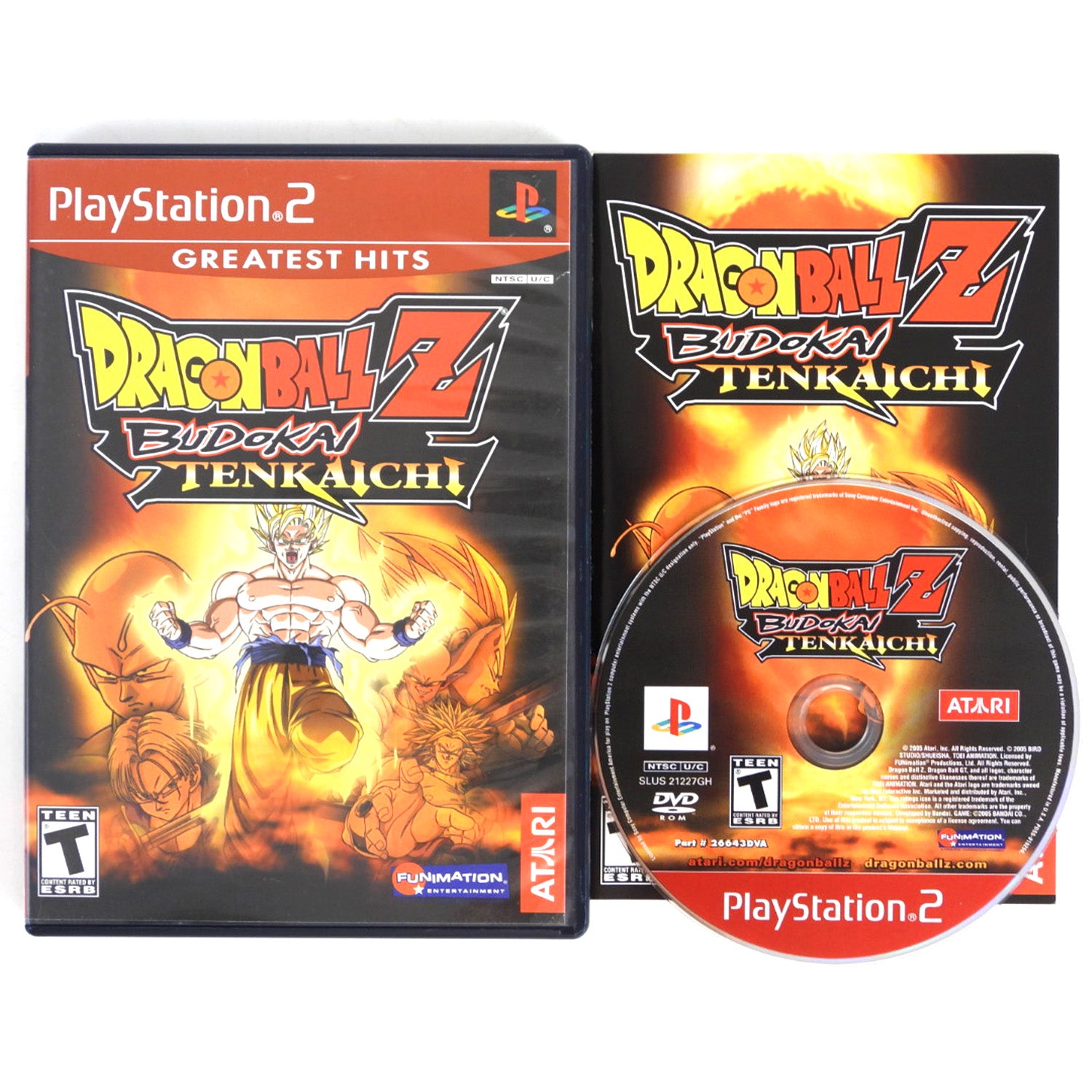 Dragon Ball Z Budokai Tenkaichi [Greatest Hits] (Playstation 2 / PS2 ...