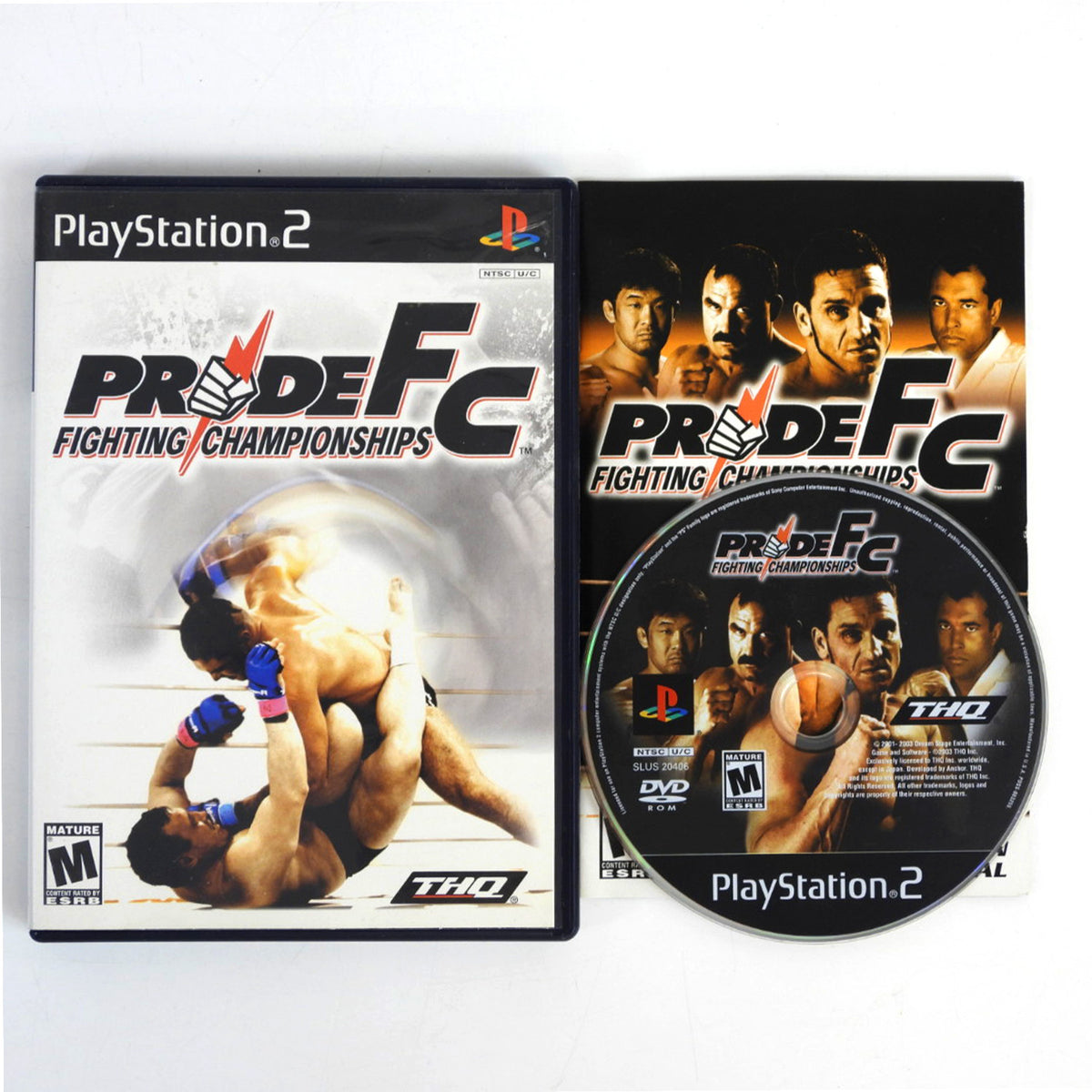 Pride FC (PlayStation 2 / PS2) – Retro MTL