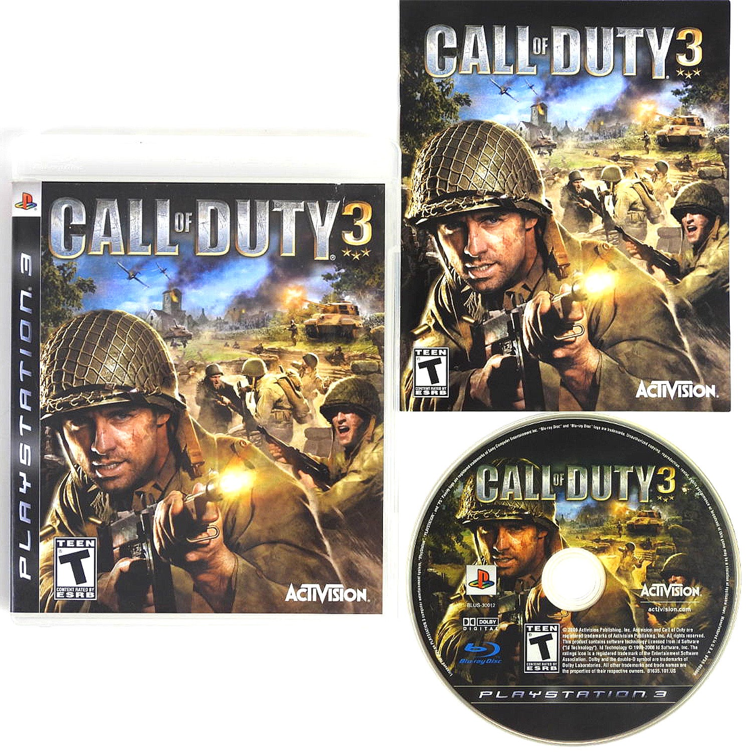 Call Of Duty 3 (PlayStation 3 / PS3) – Retro MTL